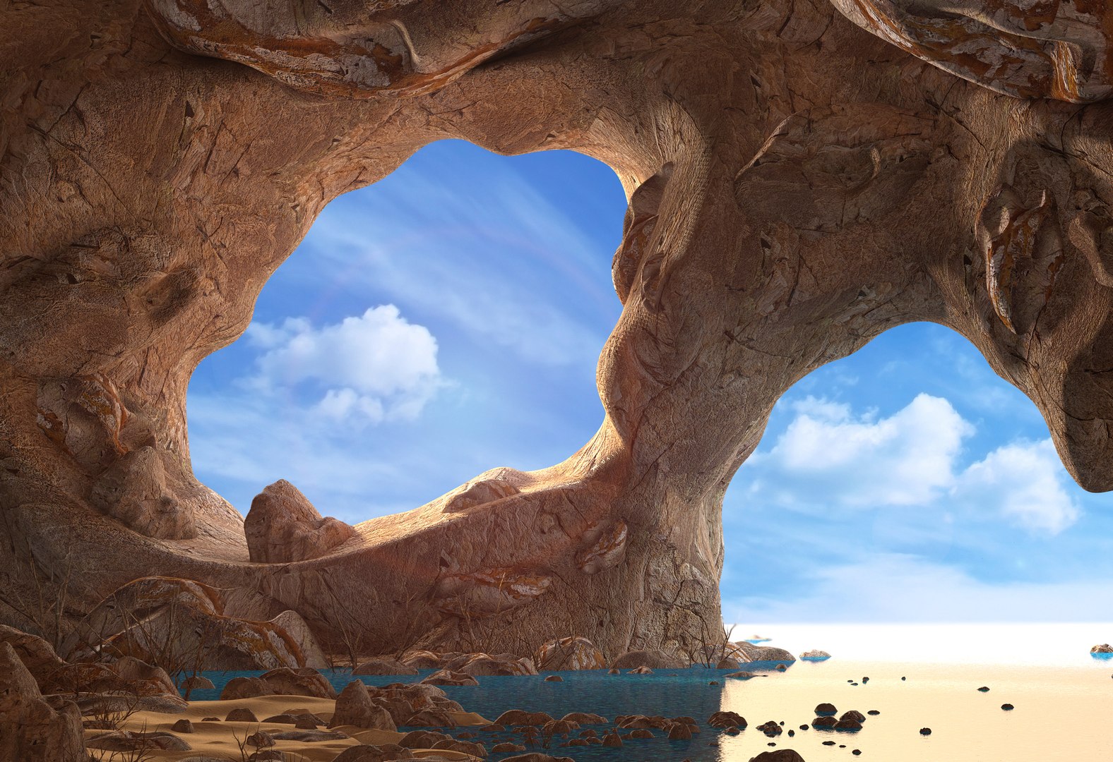 3D Cave Landscape Nature - TurboSquid 1520141