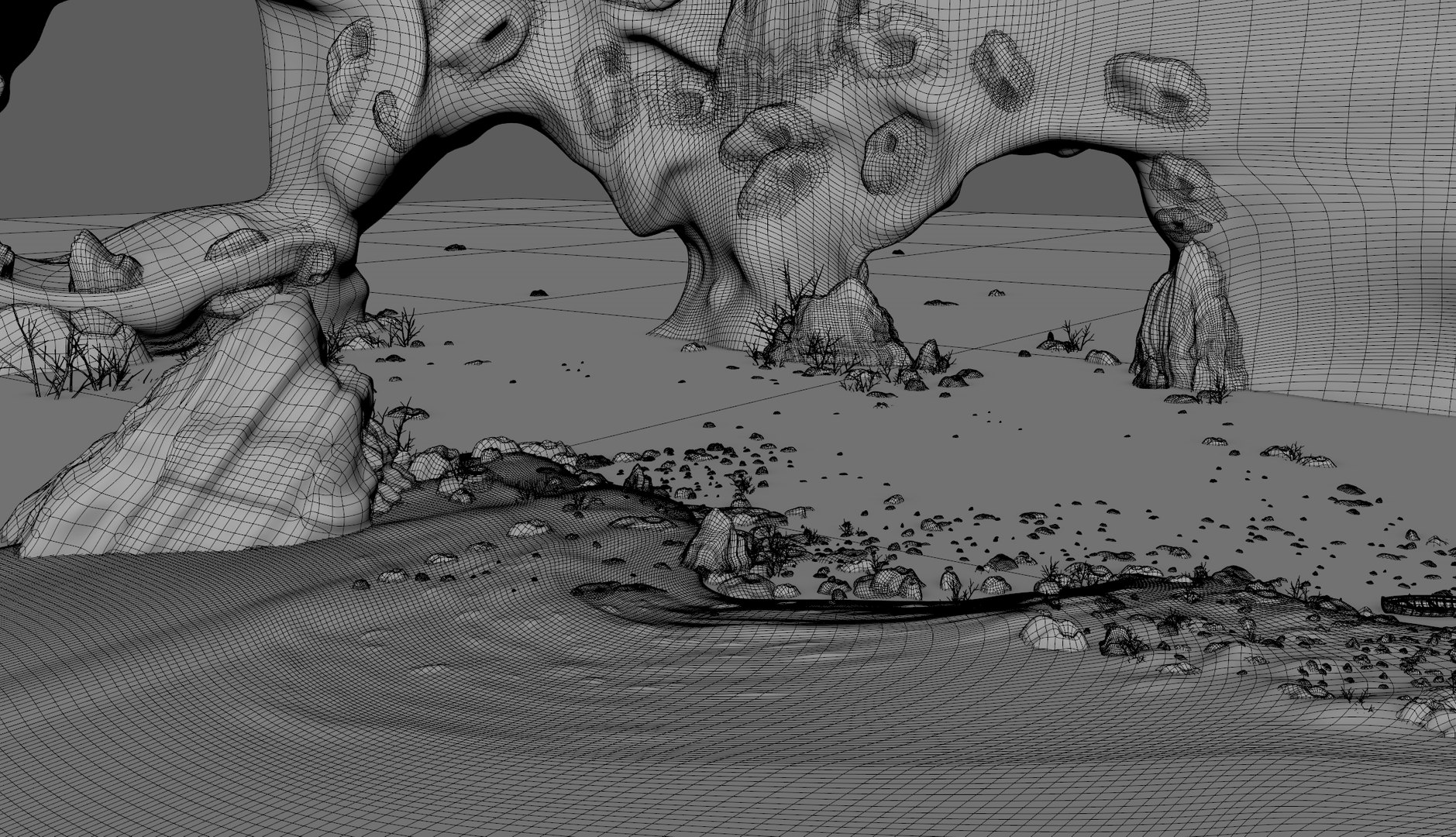 3D Cave Landscape Nature - TurboSquid 1520141