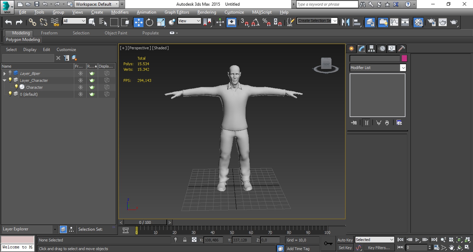 Rigging Character Model - TurboSquid 1214389