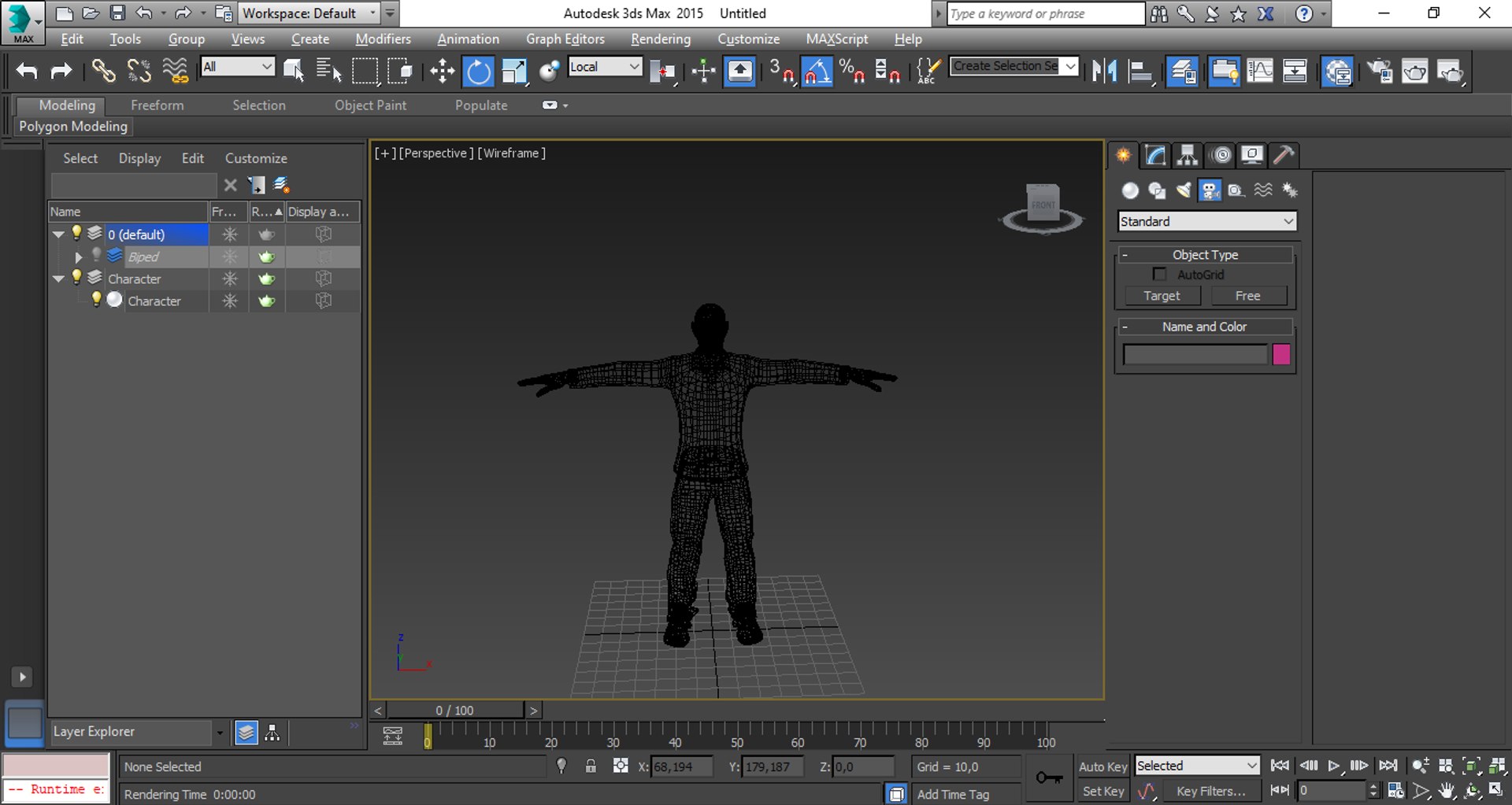 Rigging Character Model - TurboSquid 1214389