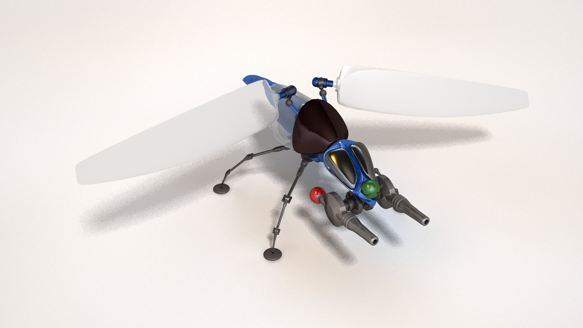 3D Fly Bot Model - TurboSquid 2112023