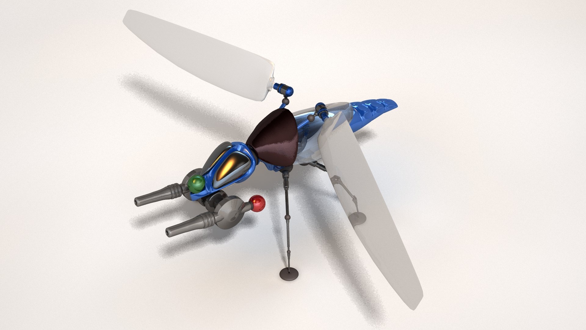 3D Fly Bot Model - TurboSquid 2112023
