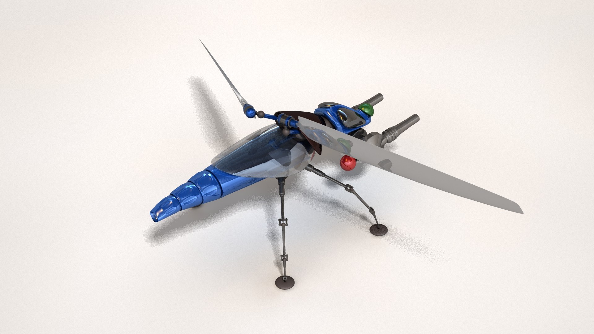 3D Fly Bot Model - TurboSquid 2112023