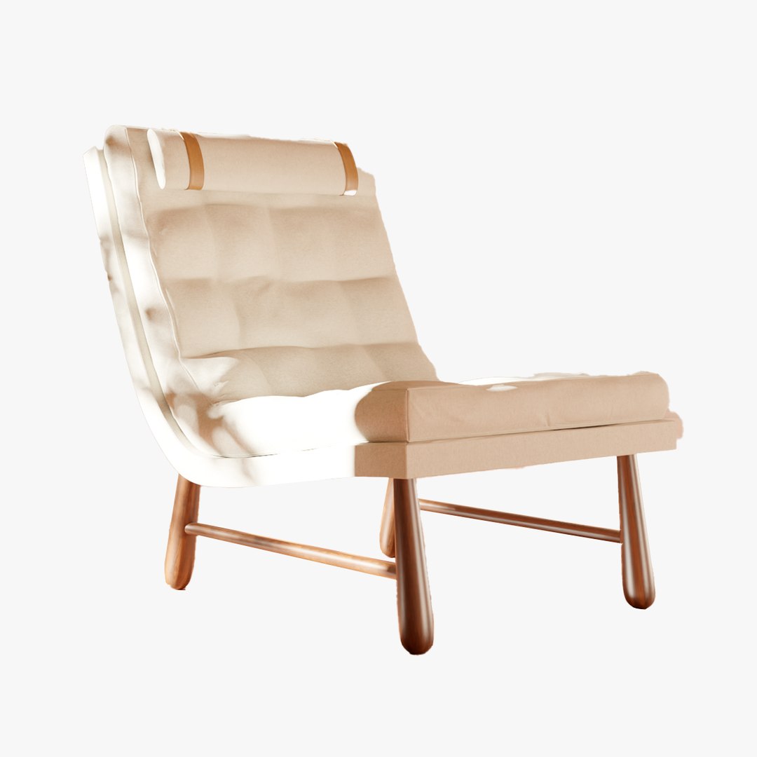 Anthropologie Edia Lounge Chair 3D Model - TurboSquid 2021572
