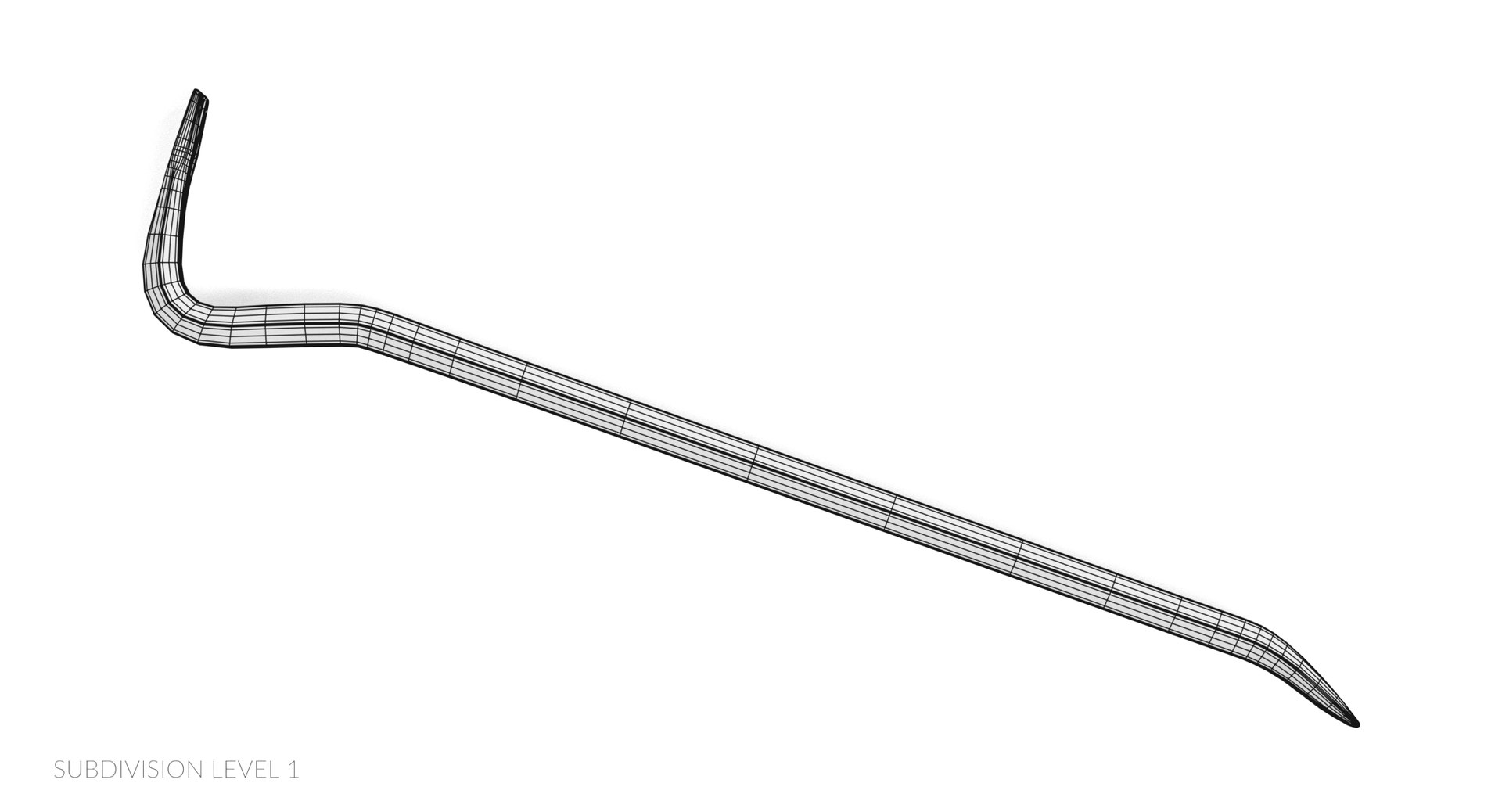 Crowbar Used Pbr 3D Model - TurboSquid 1390054