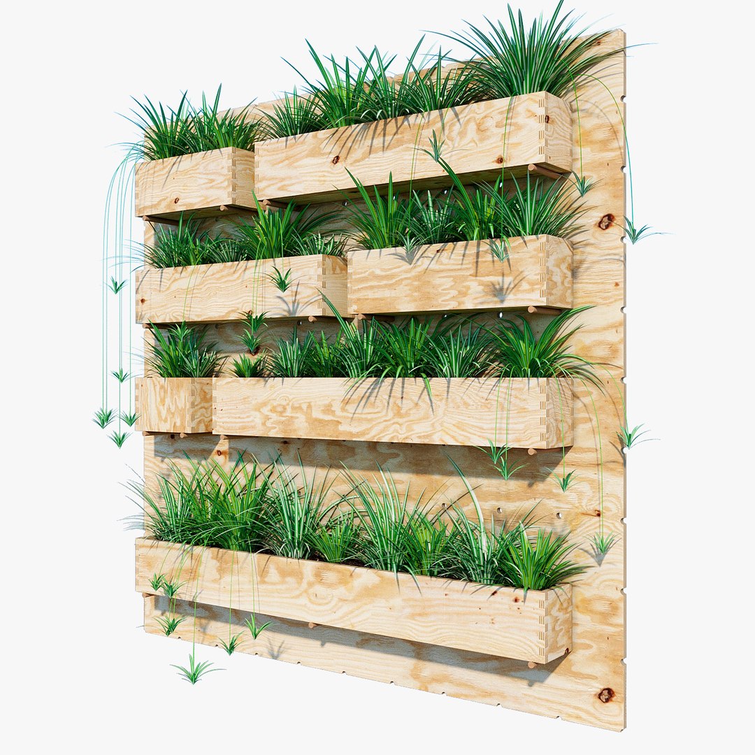 Planter Box 3D Model - TurboSquid 1167040