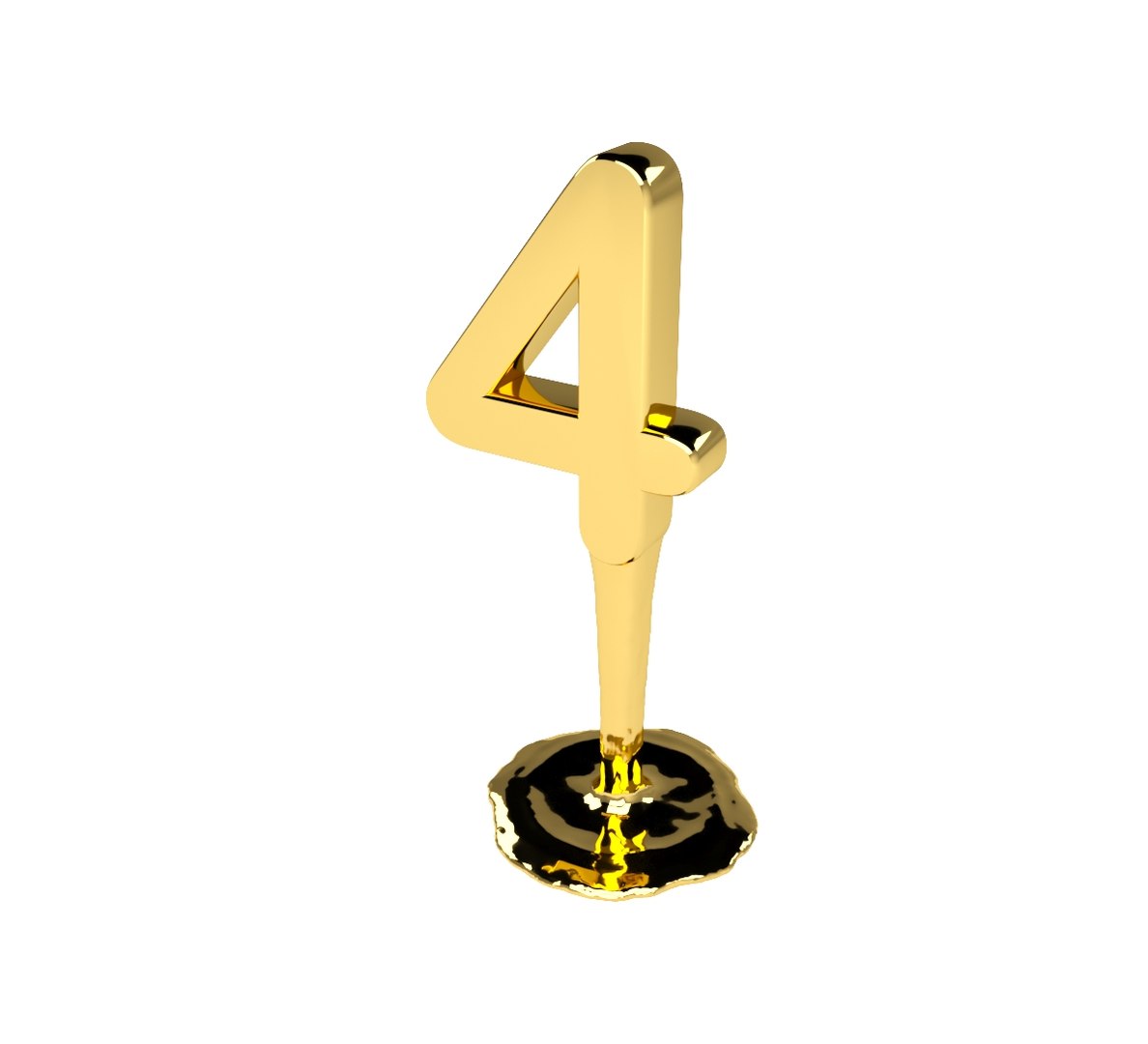 Number 3D - TurboSquid 1409096