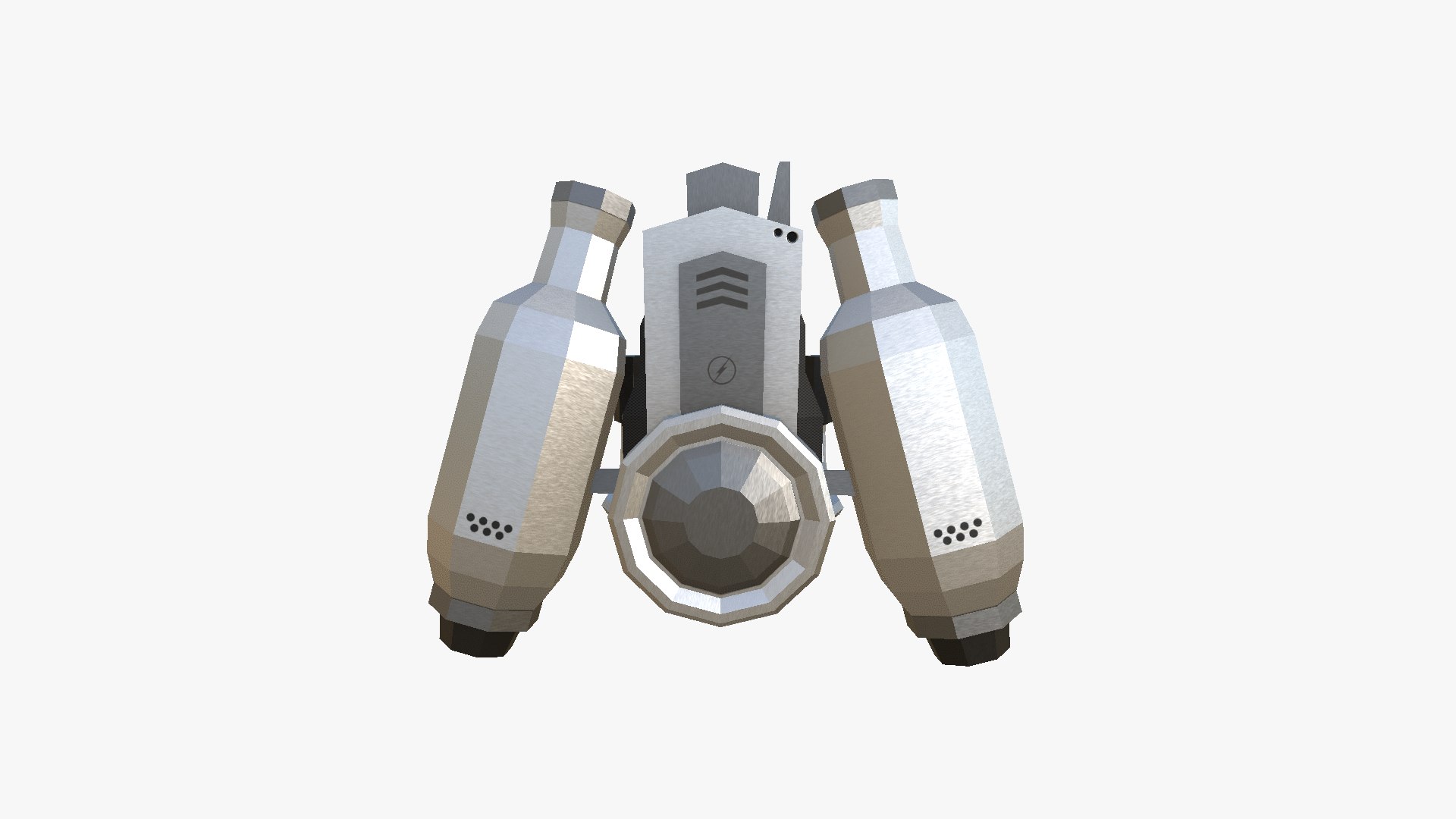 Jetpack Low Poly H05 - SciFi Character Design Model - TurboSquid 2256400