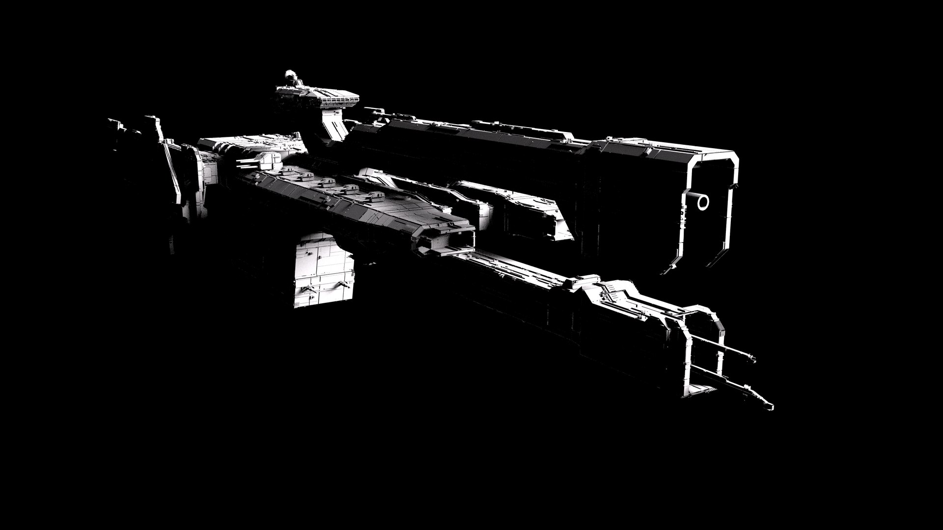 Charon Class Heavy Frigate 3D Model - TurboSquid 2354539