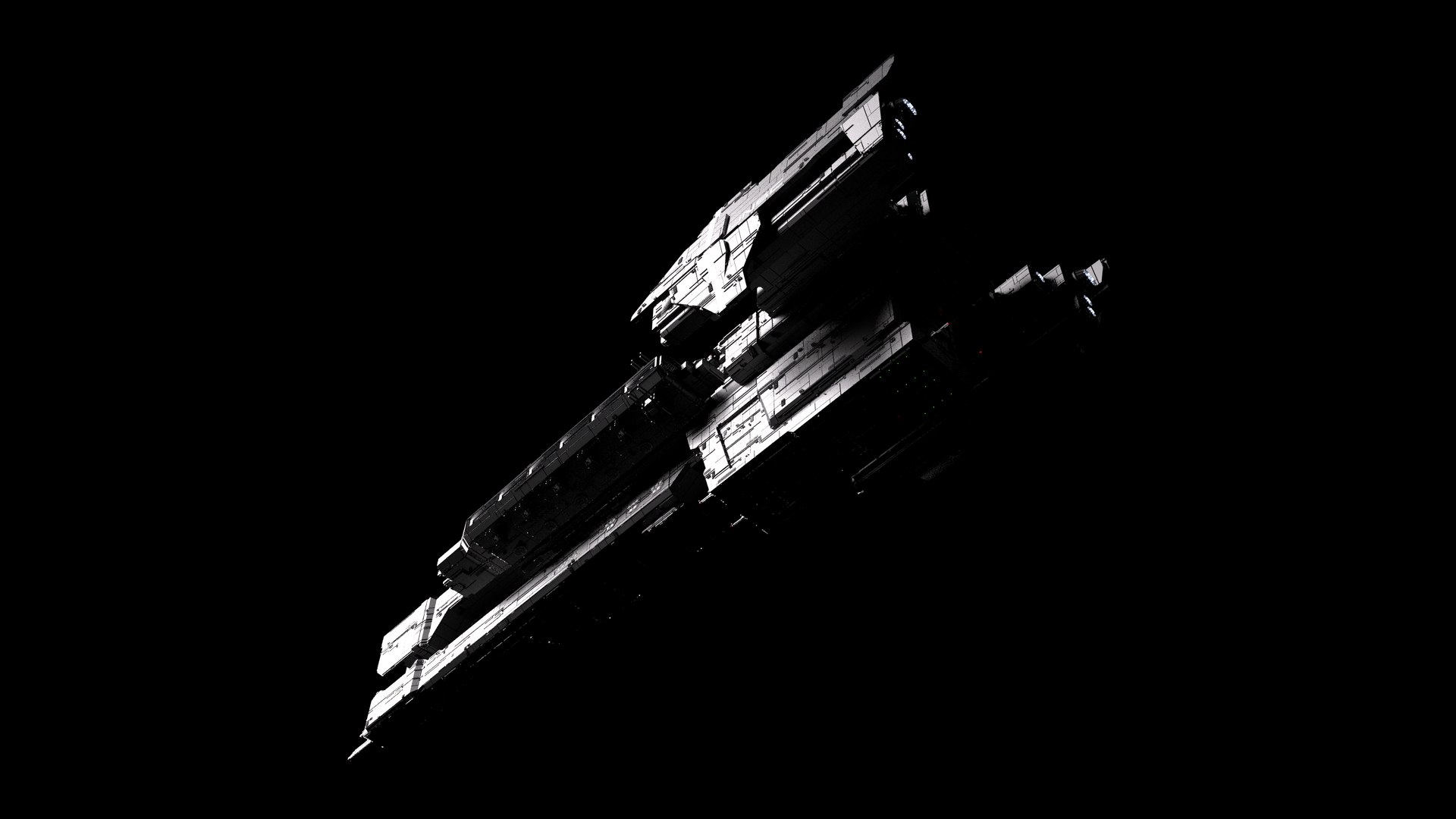 Charon Class Heavy Frigate 3D Model - TurboSquid 2354539