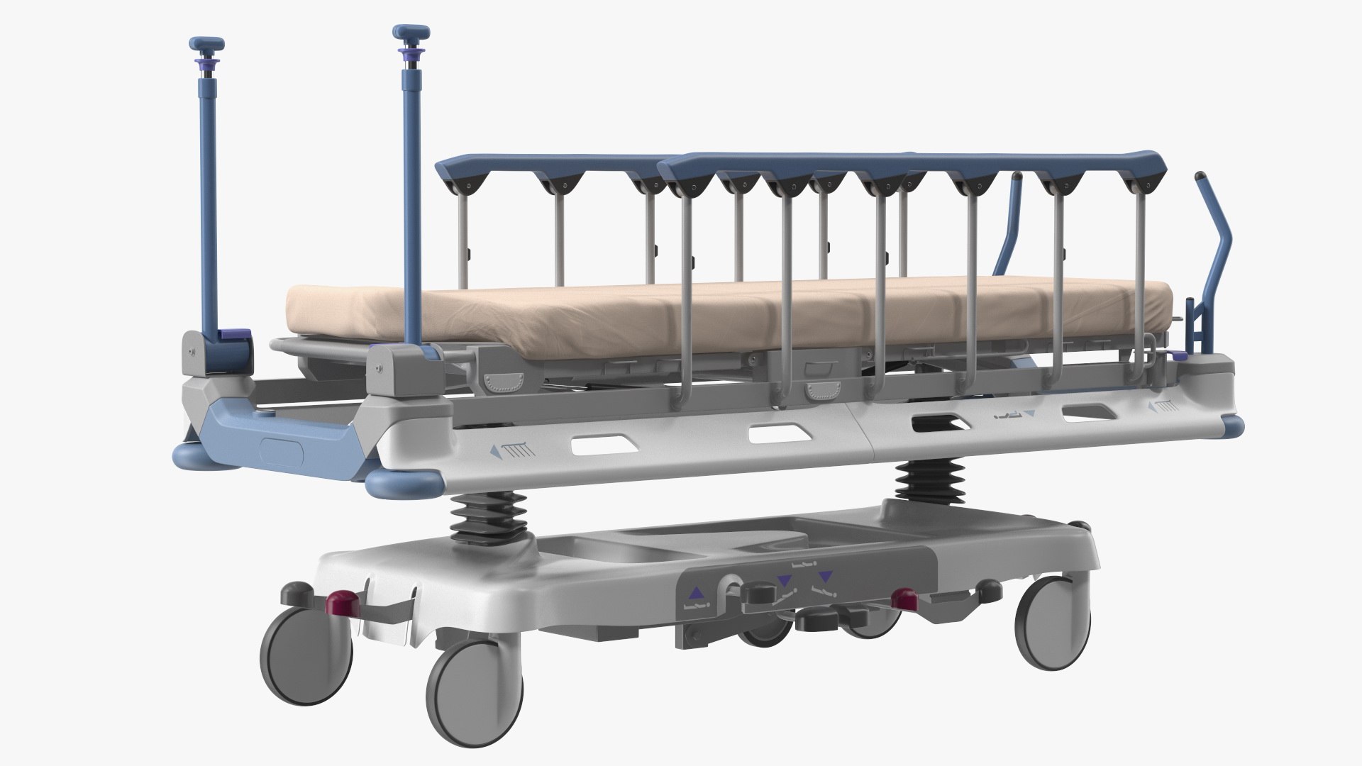 Emergency Transport Bed model - TurboSquid 1771725