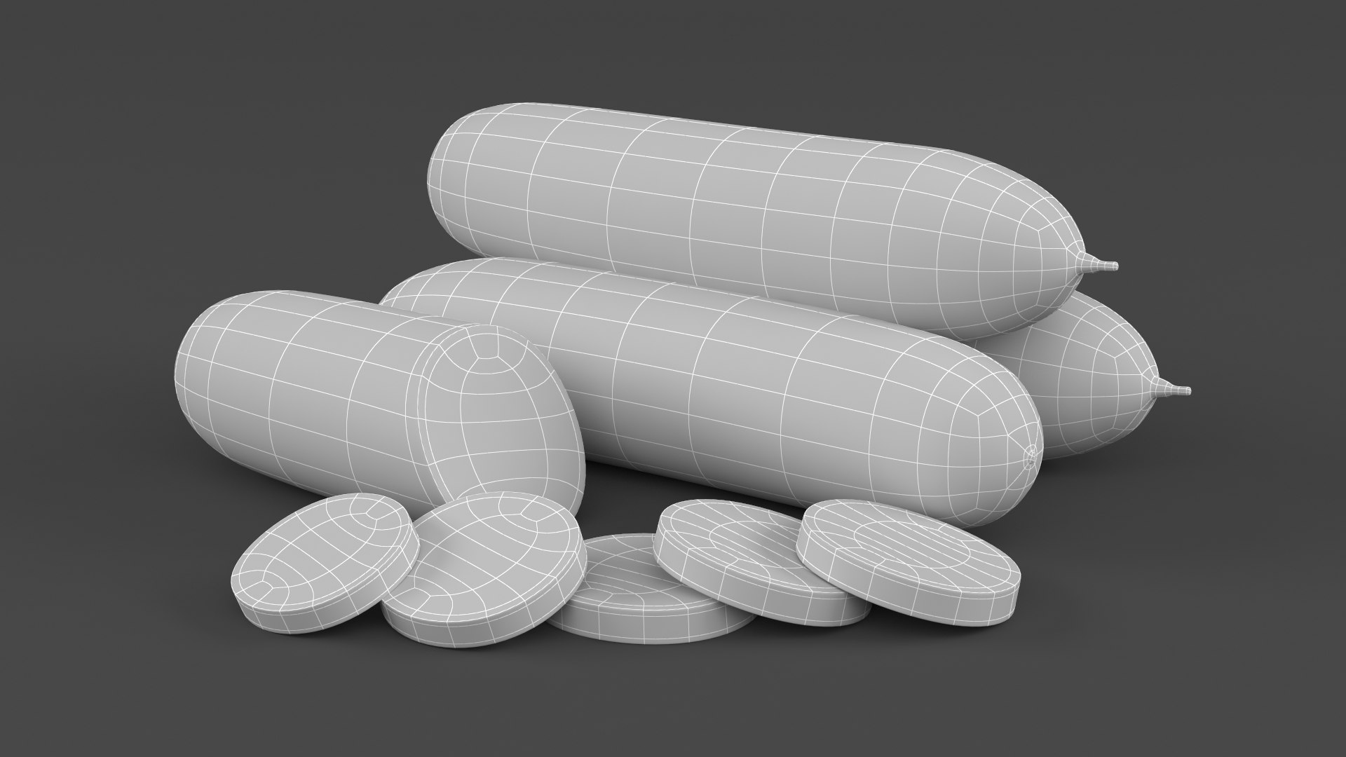 Cucumber 3D Model - TurboSquid 1965703