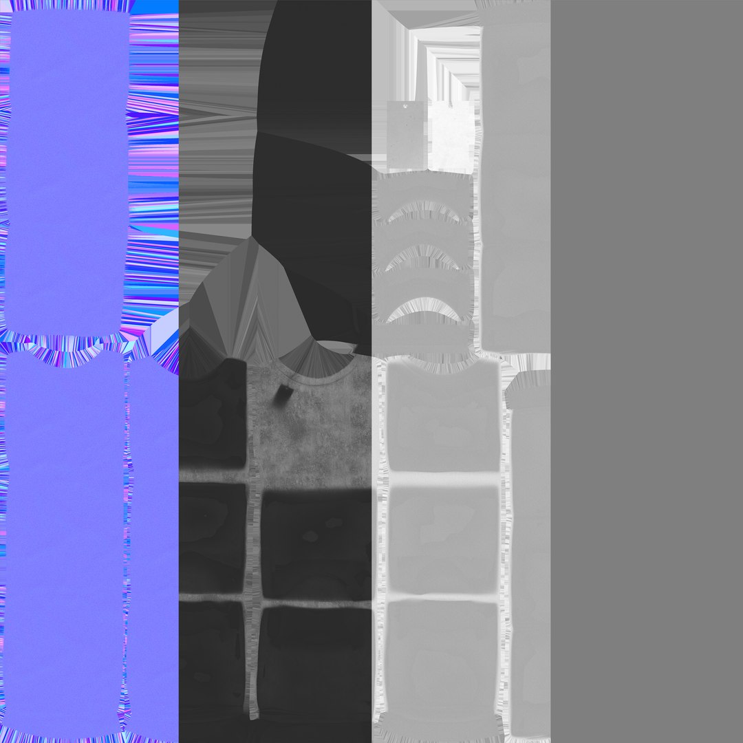 3D Folded Sweater Round Neck 4 Pile Color Variations model - TurboSquid ...