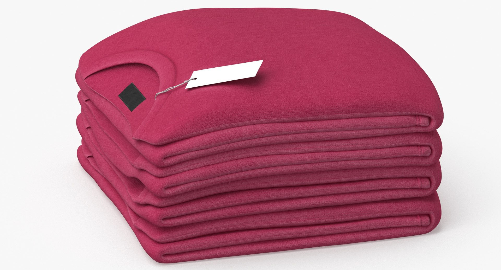 3D Folded Sweater Round Neck 4 Pile Color Variations model - TurboSquid ...