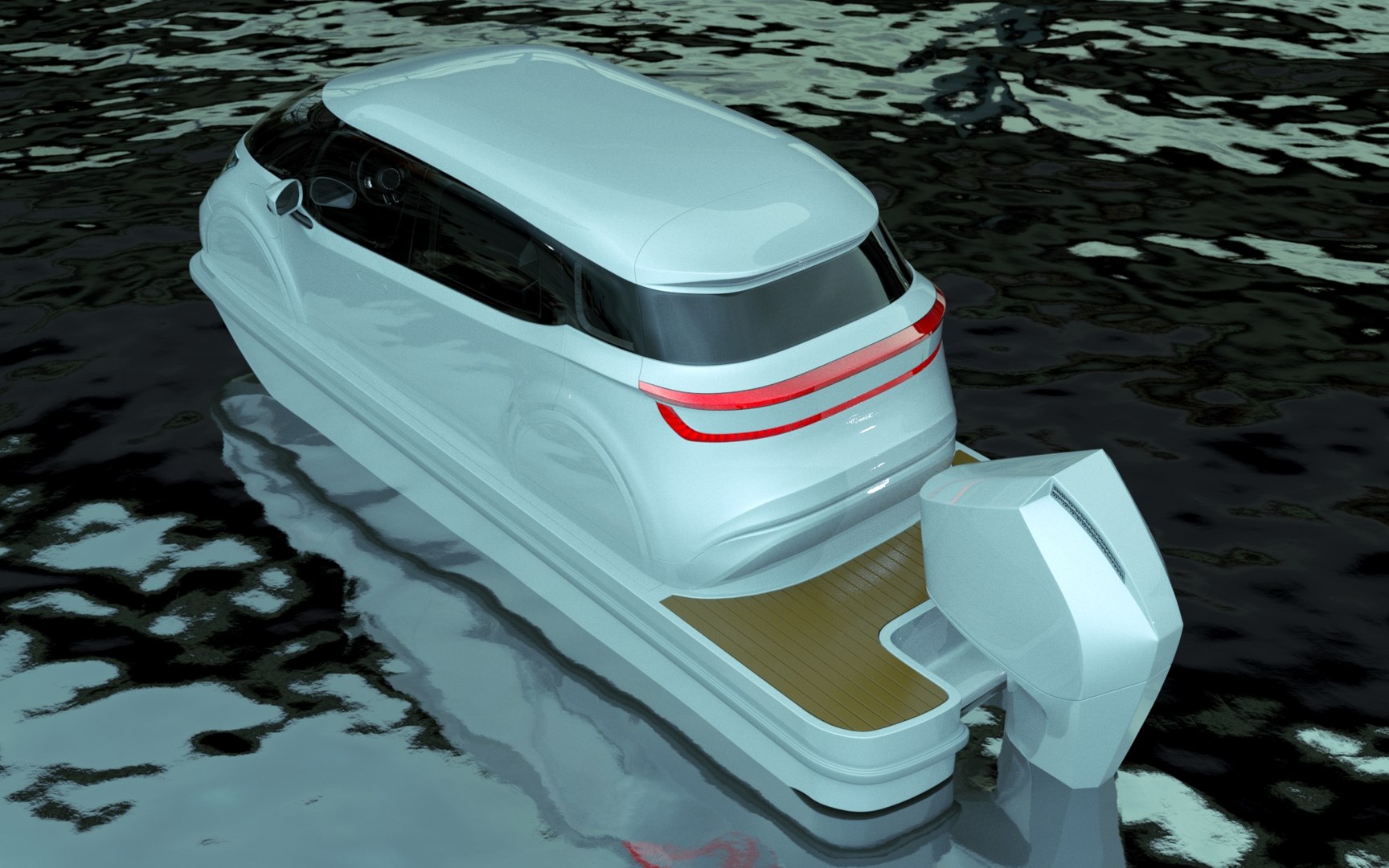 3D HD Generic Minivan EV Yacht Boat Car 3d - TurboSquid 2261240