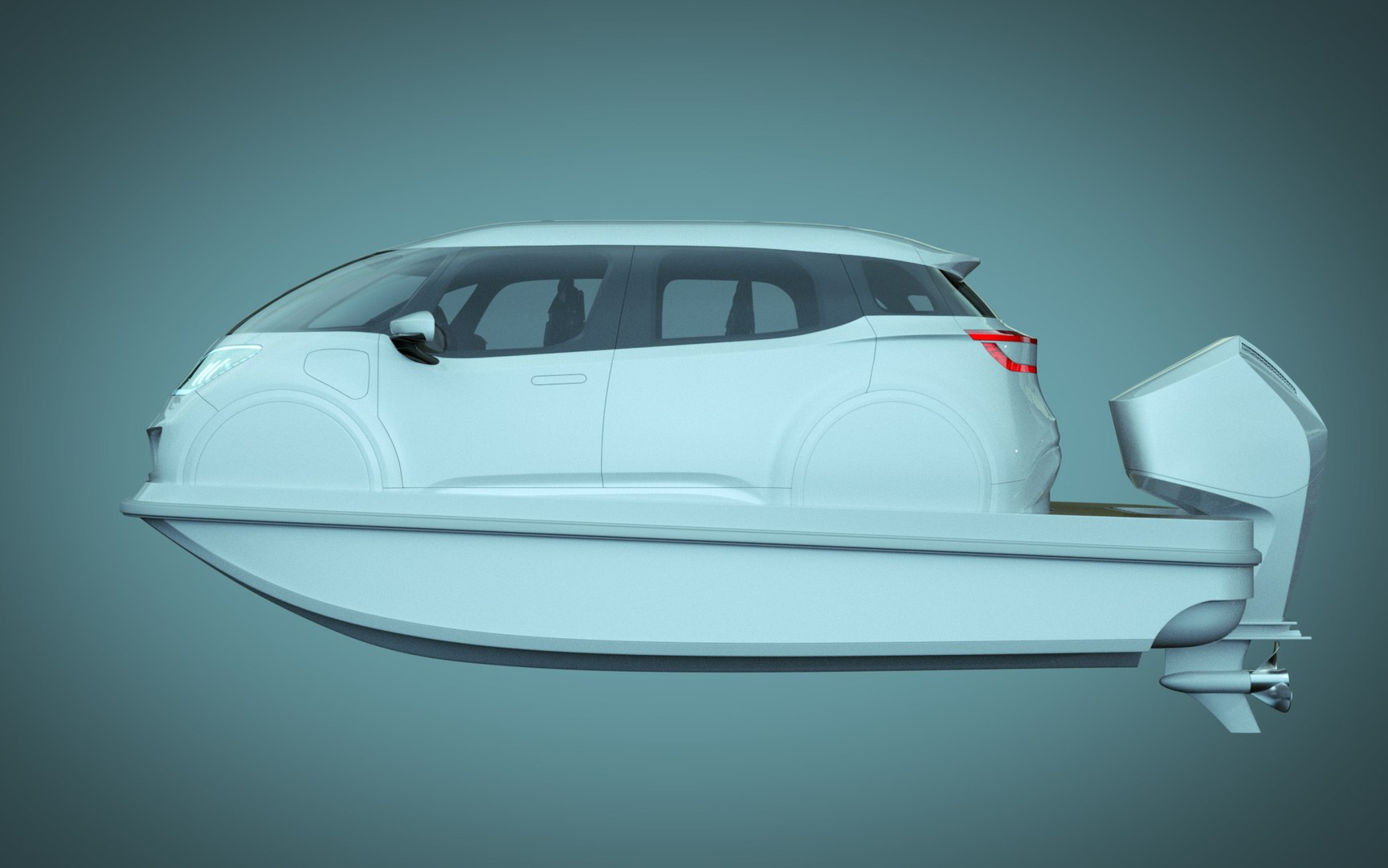 3D HD Generic Minivan EV Yacht Boat Car 3d - TurboSquid 2261240