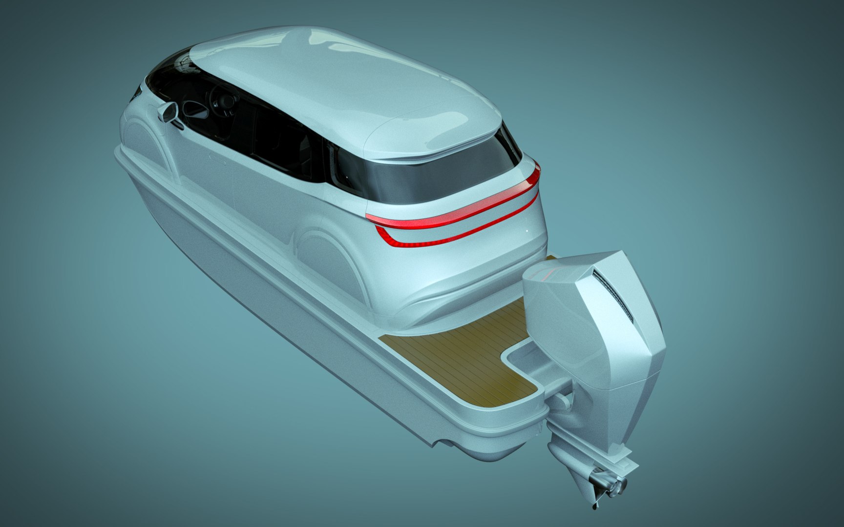 3D HD Generic Minivan EV Yacht Boat Car 3d - TurboSquid 2261240