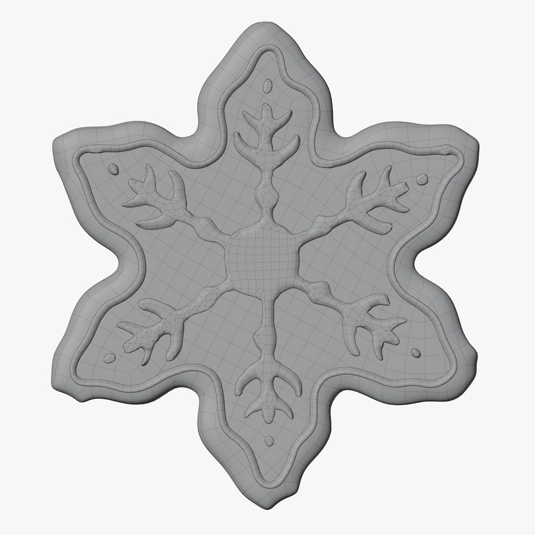 3D Gingerbread Cookies - TurboSquid 2280981