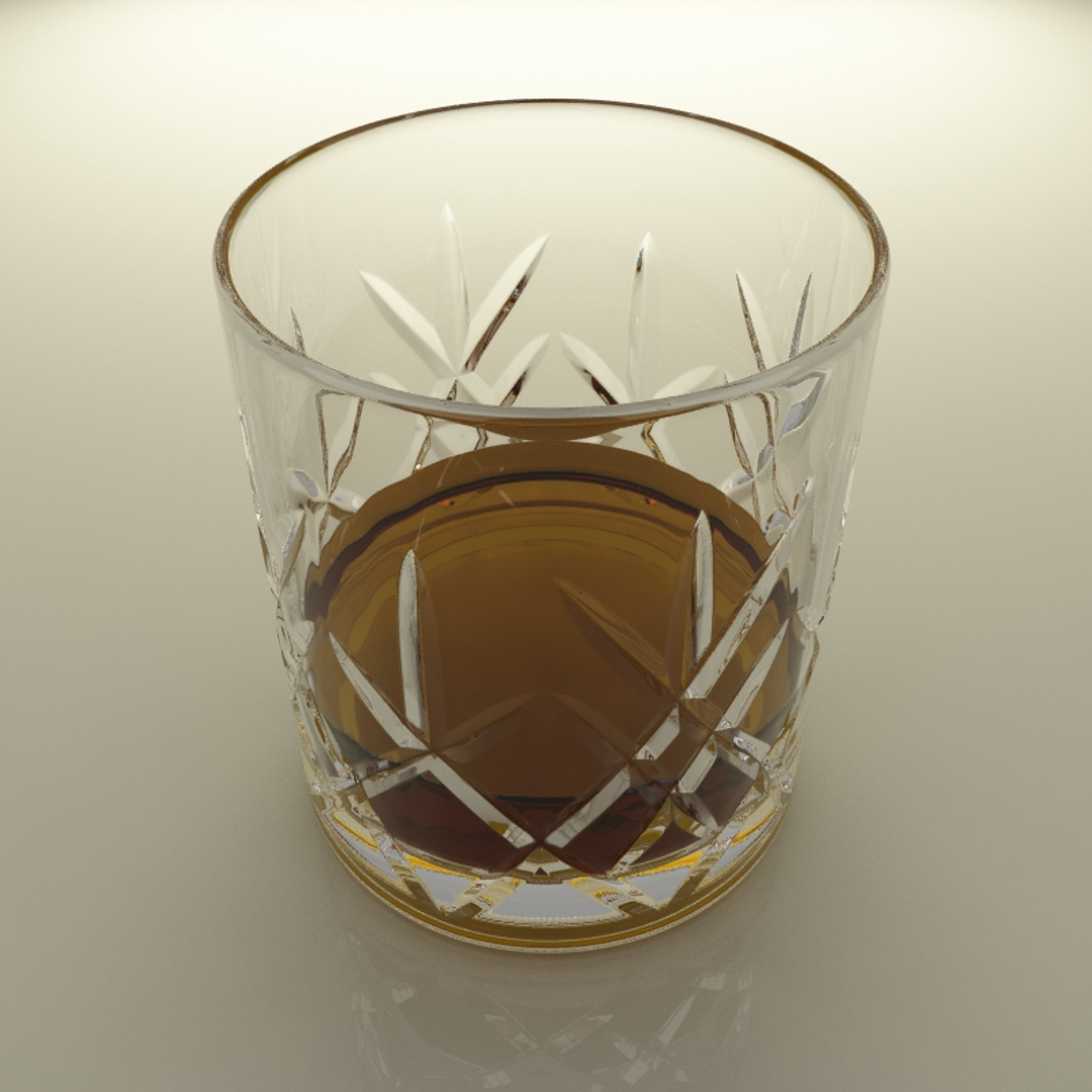 3d Model Crystal Glass