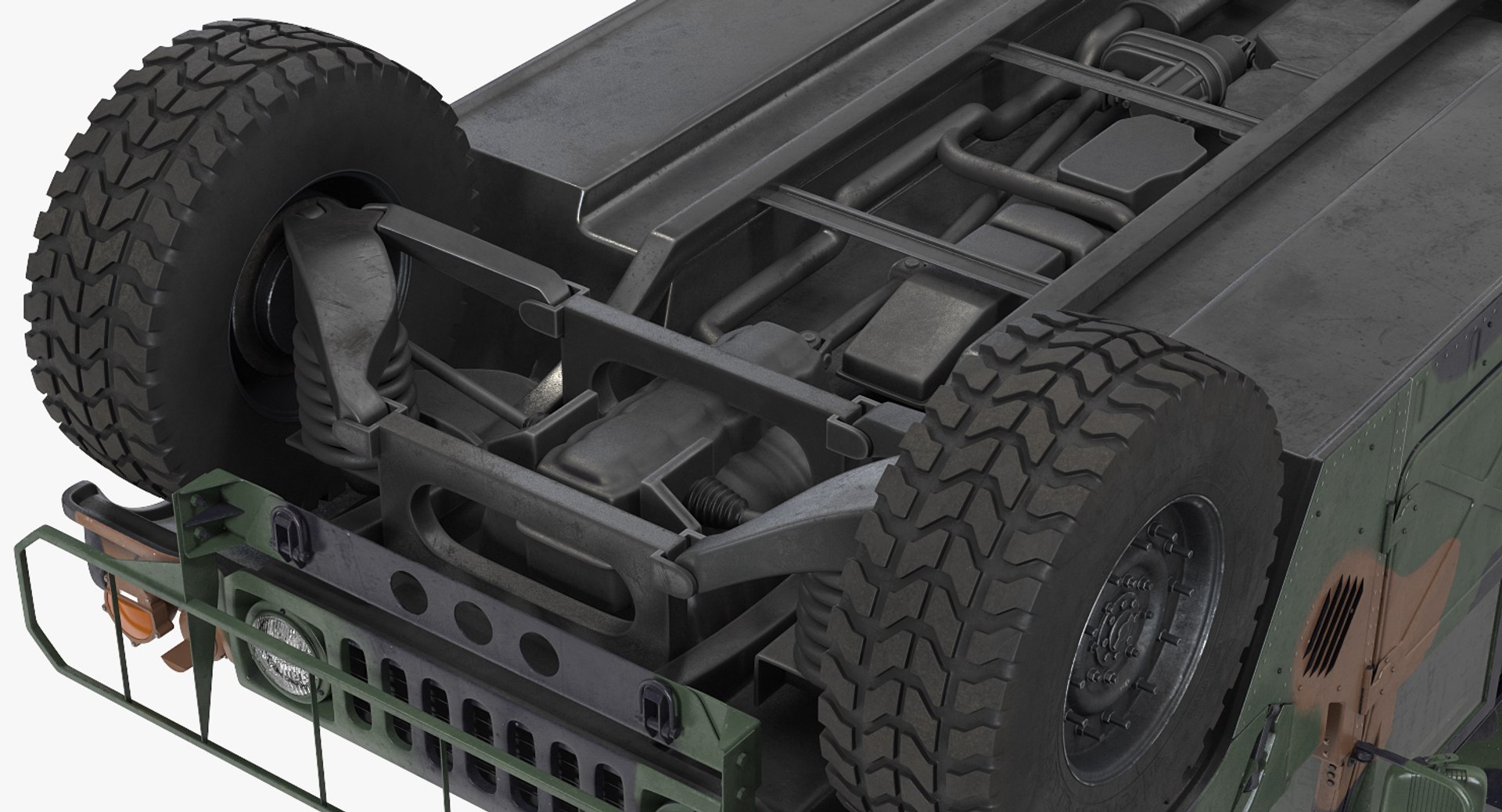 3d hmmwv m998 equipped avenger model