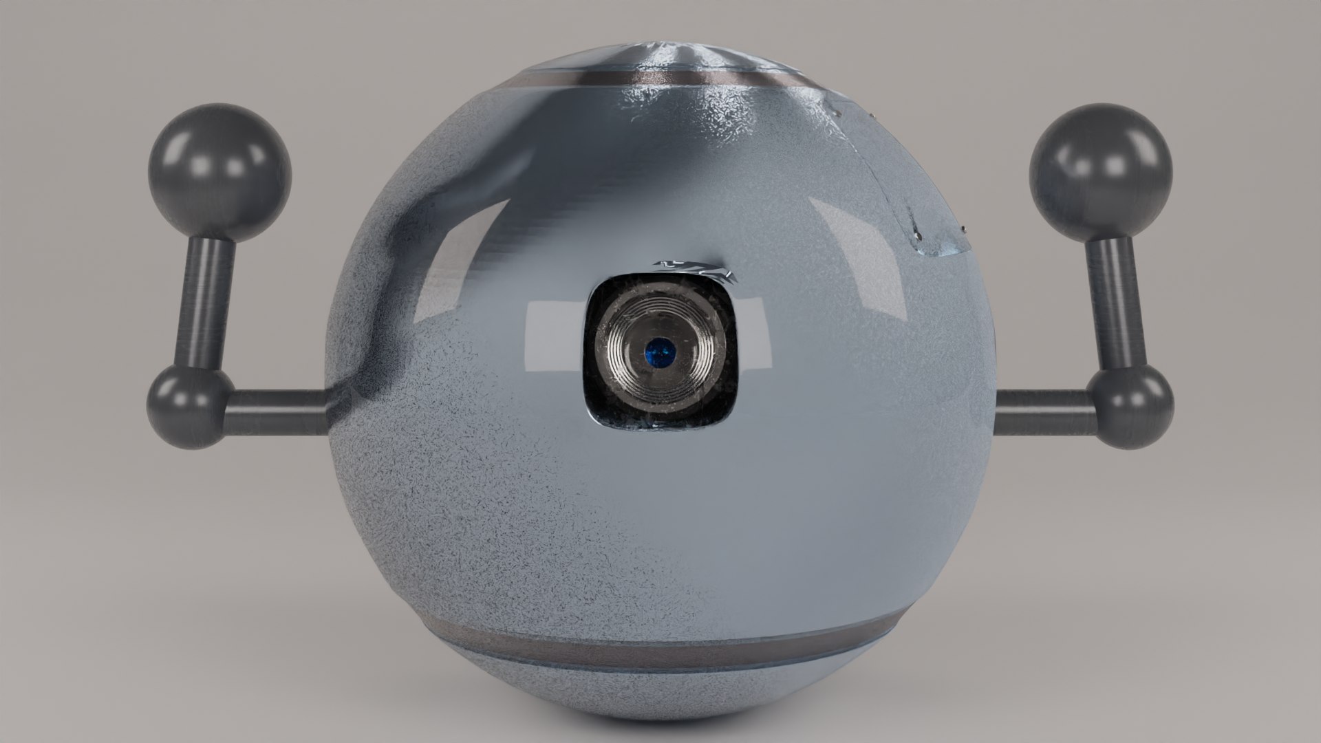 3D Model Spherical Robot - TurboSquid 2113562