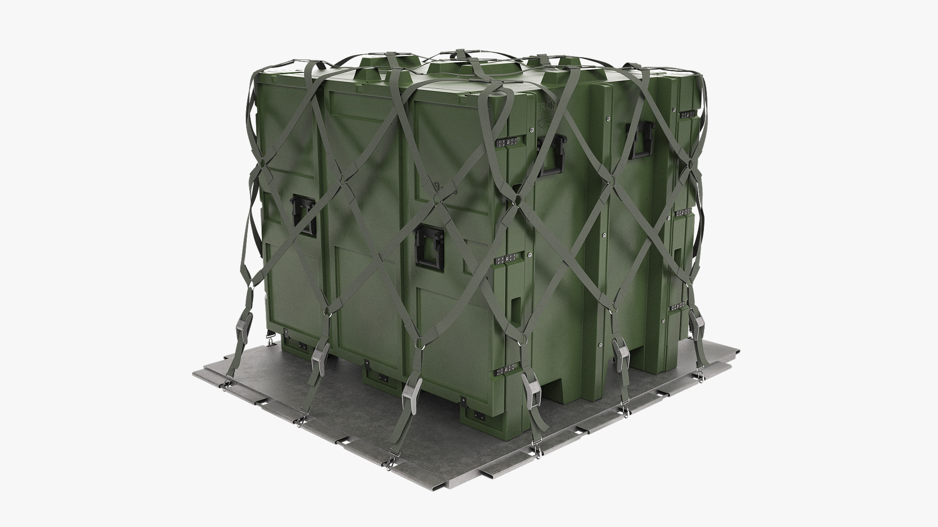 Military Cargo Case 3D Model - TurboSquid 1731942