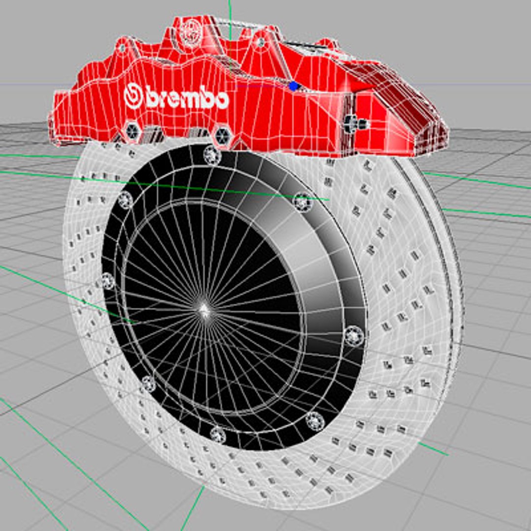 Brembo Brake 3d C4d