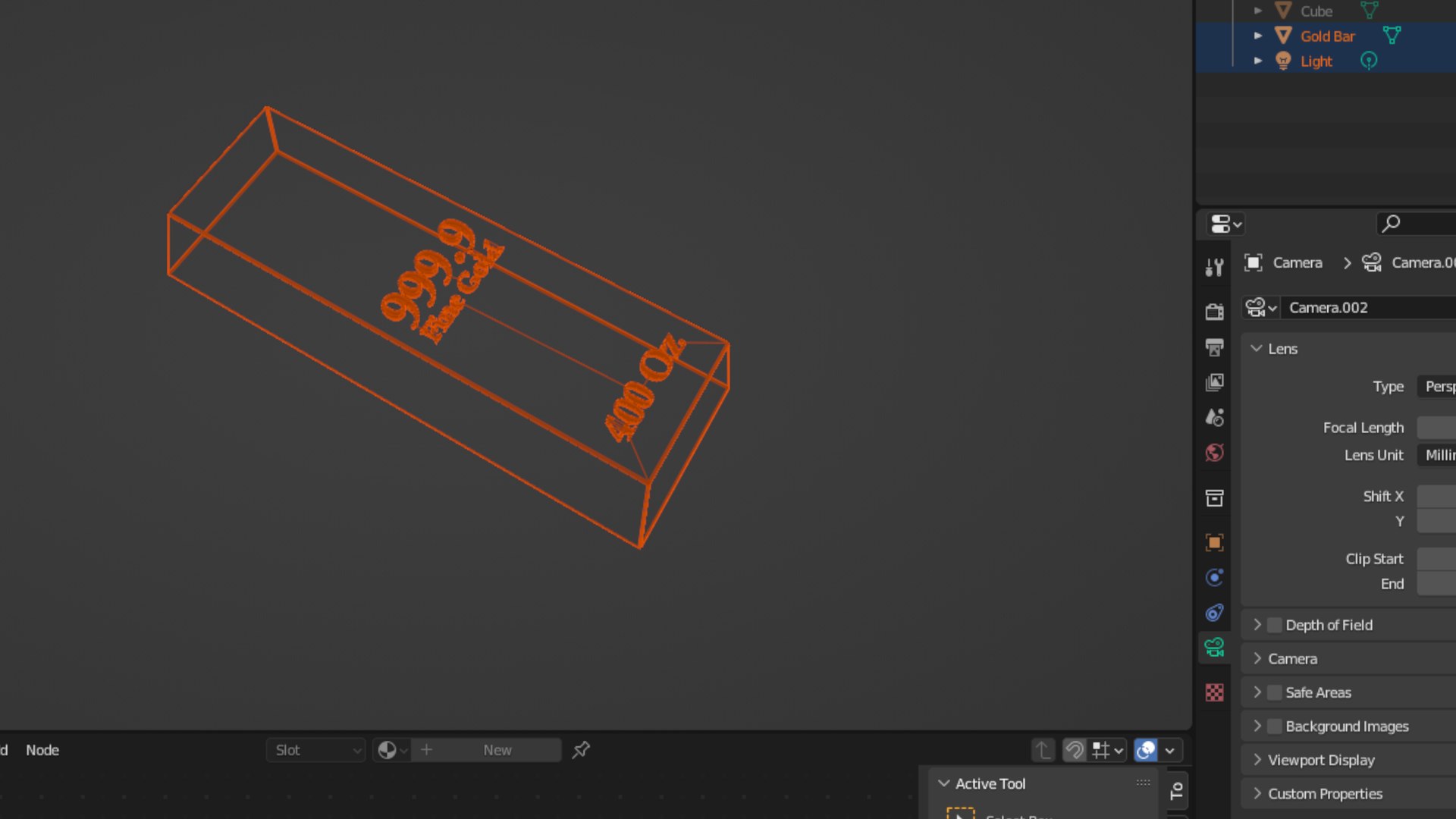 Gold ingot 3D - TurboSquid 1926256