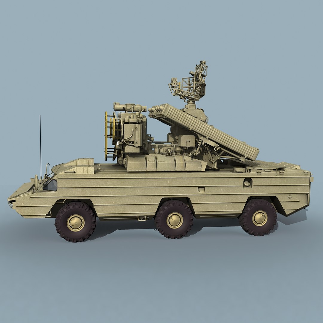 Soviet Sa-8 Gecko 3d Model
