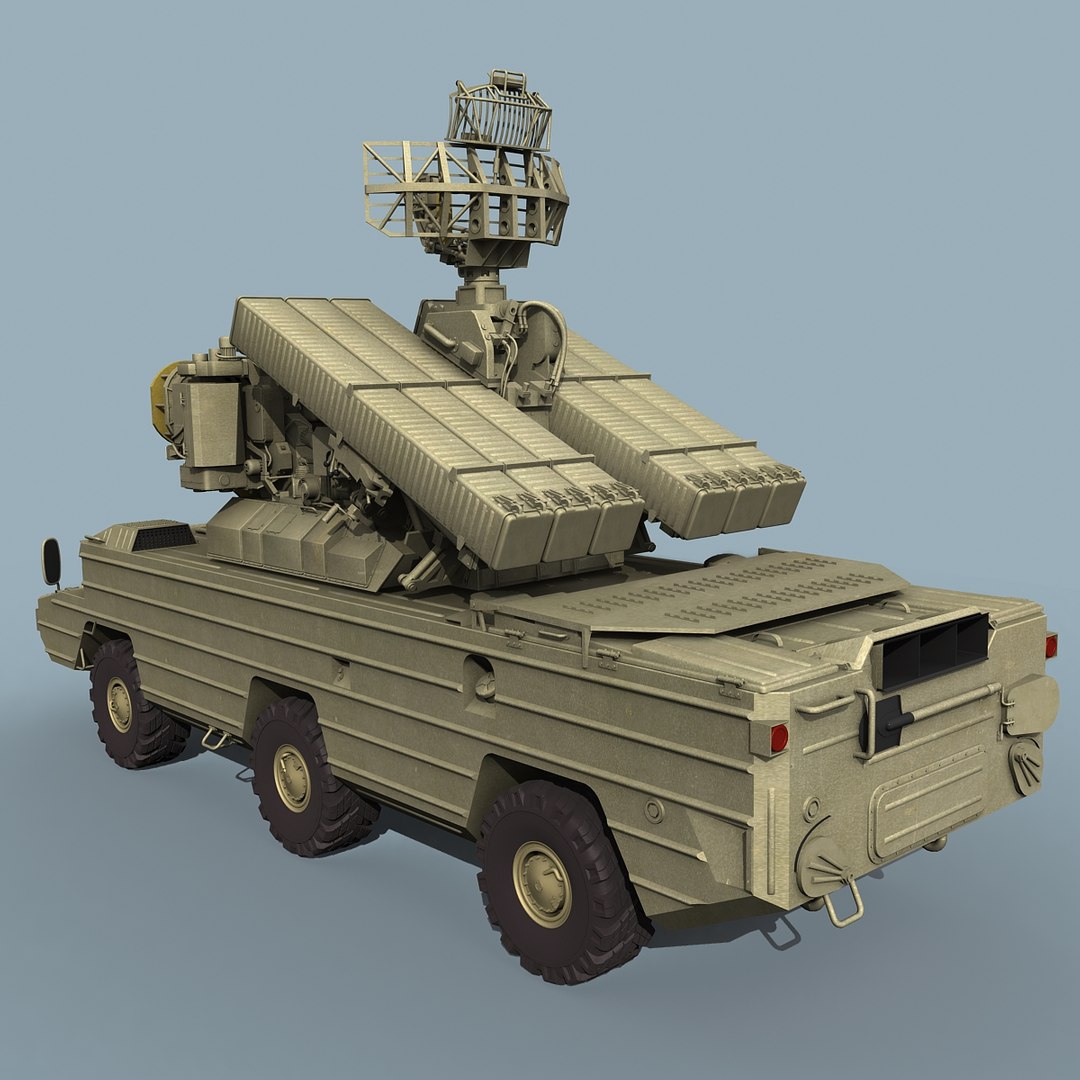 Soviet Sa-8 Gecko 3d Model