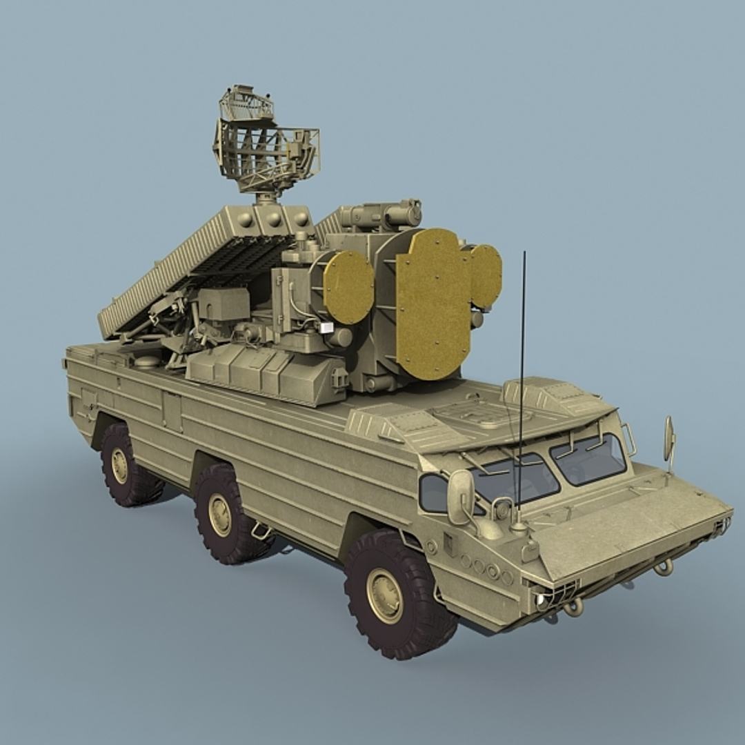 Soviet Sa-8 Gecko 3d Model