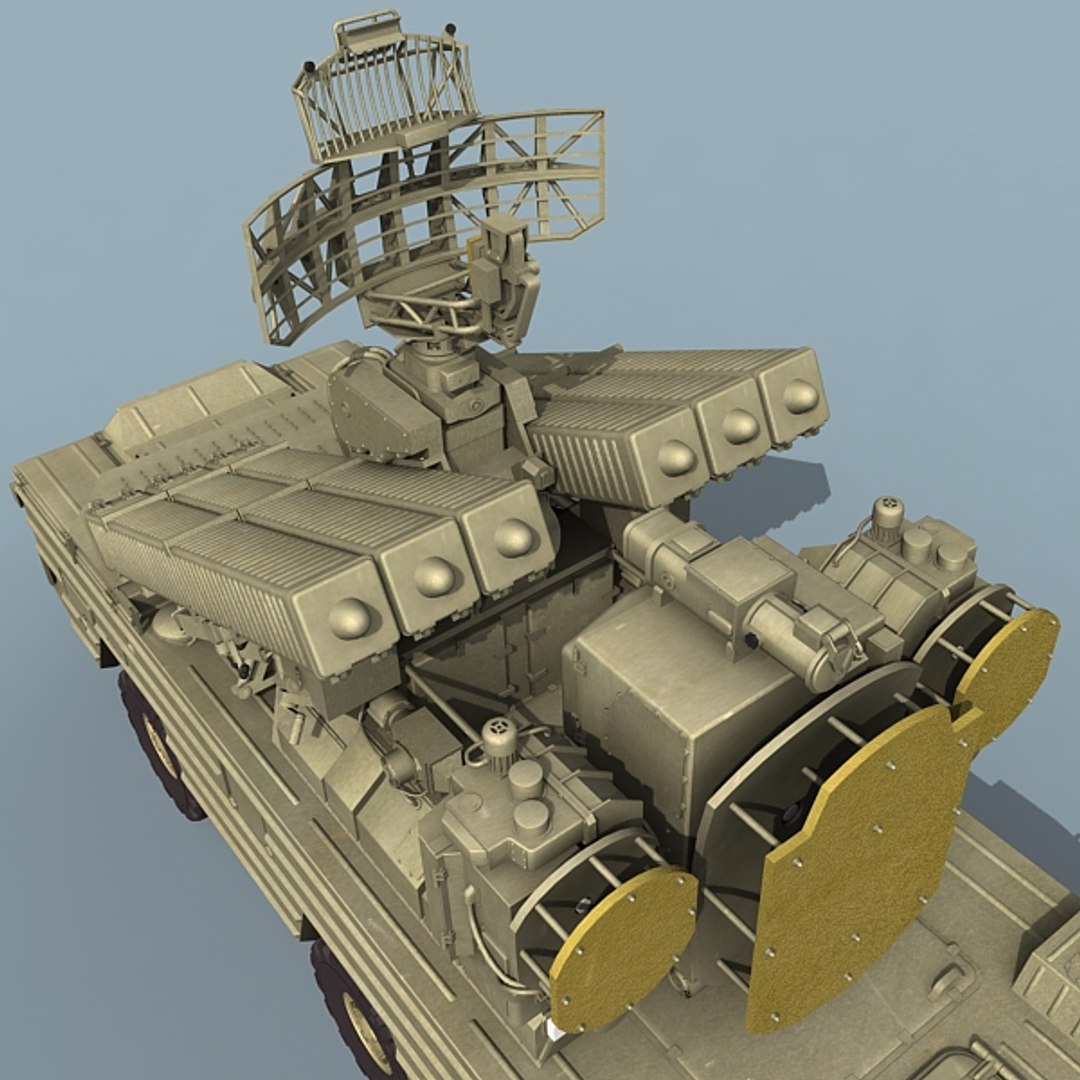 Soviet Sa-8 Gecko 3d Model