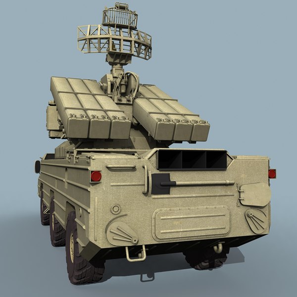 soviet sa-8 gecko 3d model