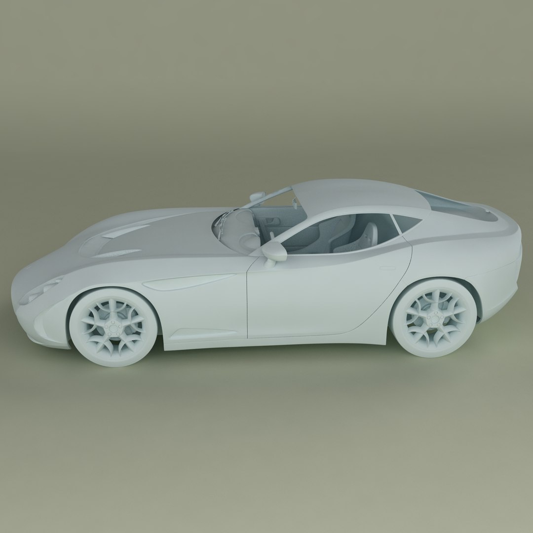 Ac 378 Gt Zagato 3d Model