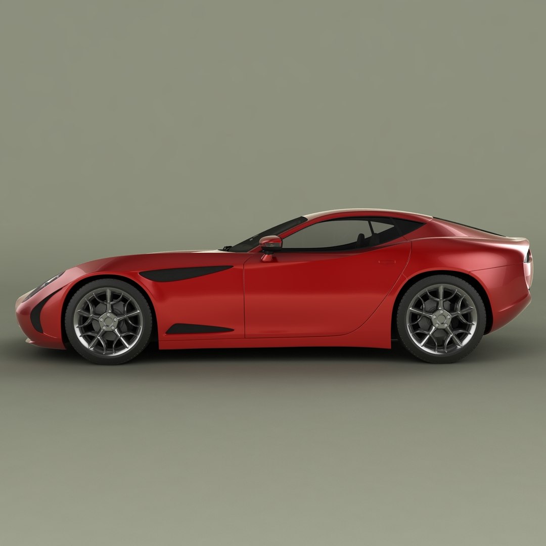 Ac 378 Gt Zagato 3d Model