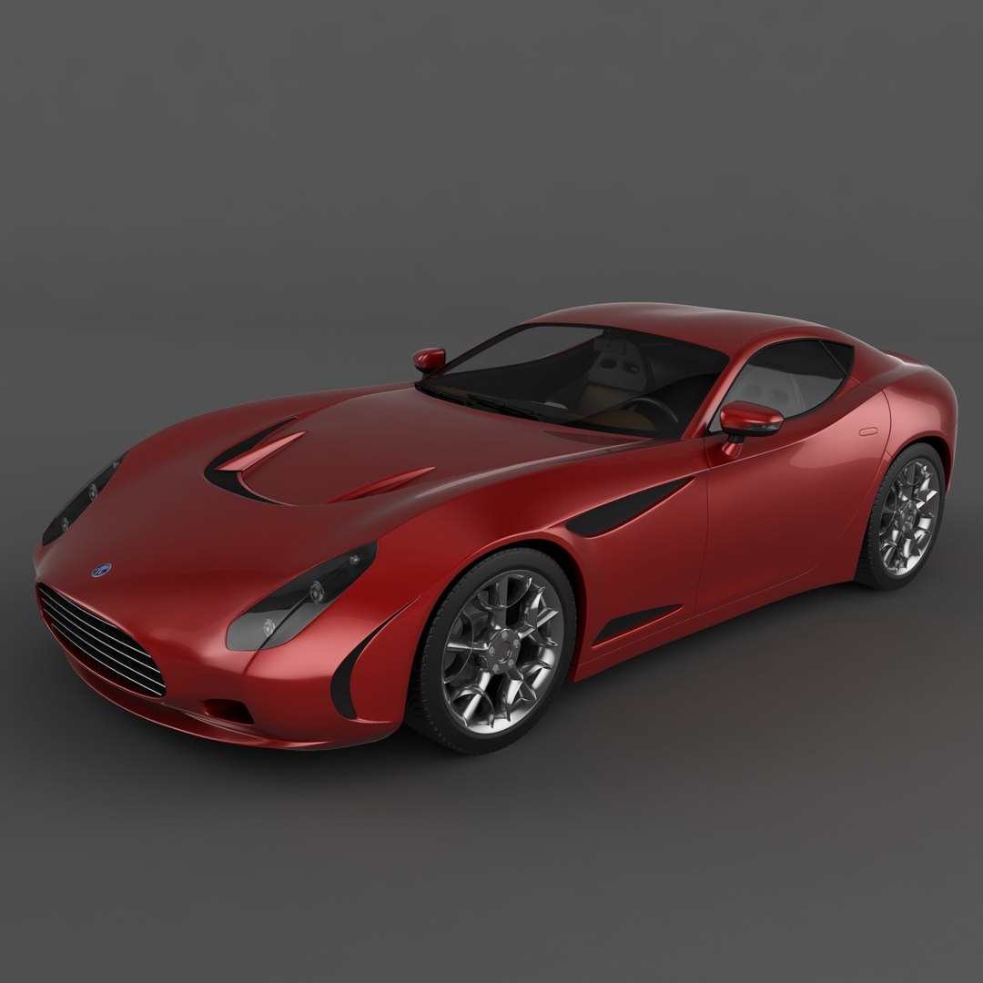 Ac 378 Gt Zagato 3d Model