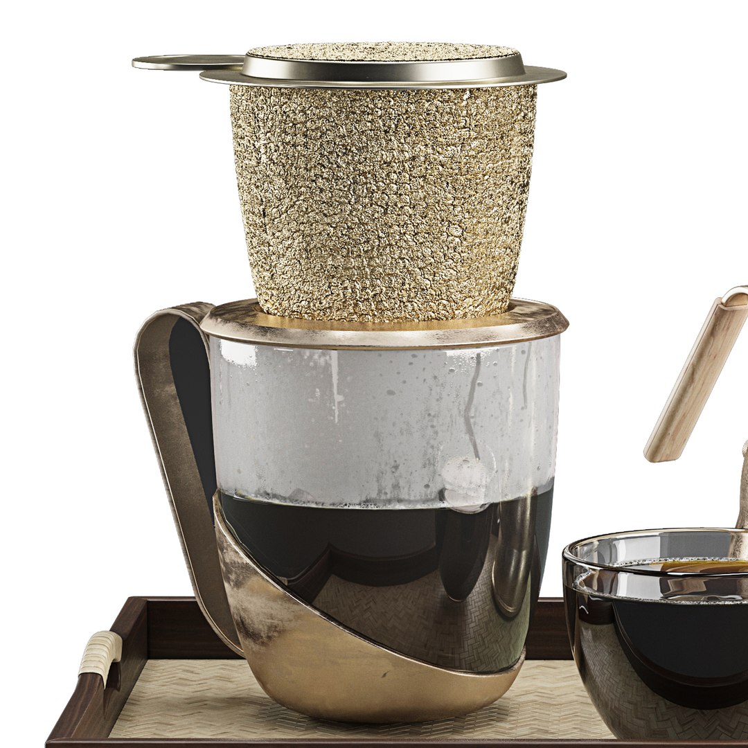 Drip Coffee Set 3D Model - TurboSquid 2125343