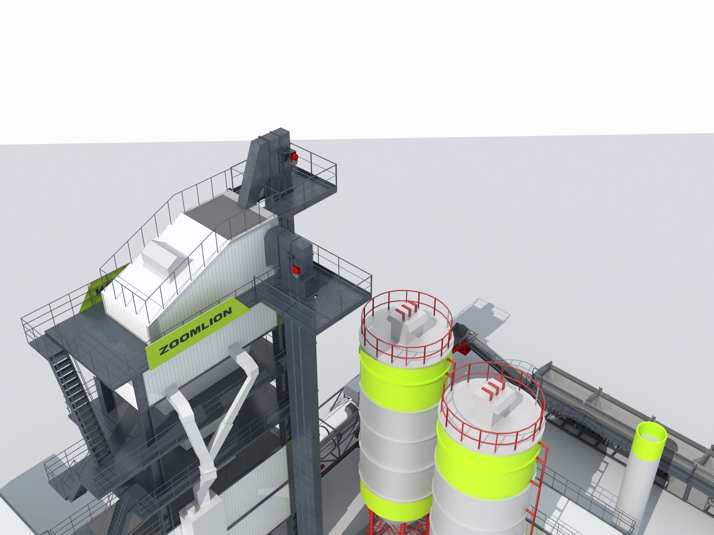 3D Concrete Batching Plant - TurboSquid 1948298