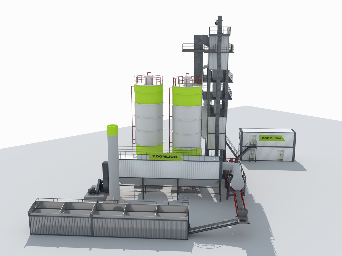 3D Concrete Batching Plant - TurboSquid 1948298