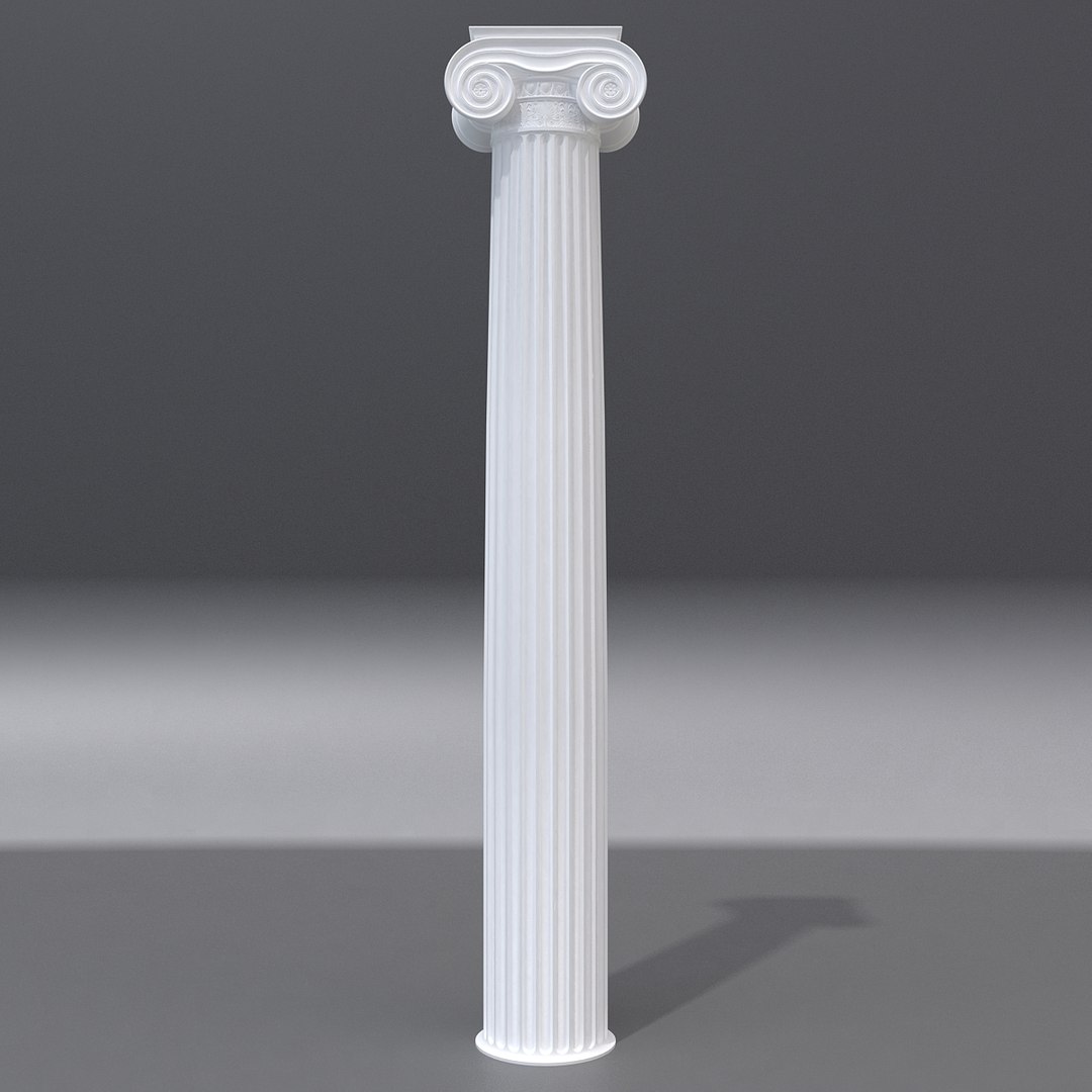 3d Model Antique Column 5