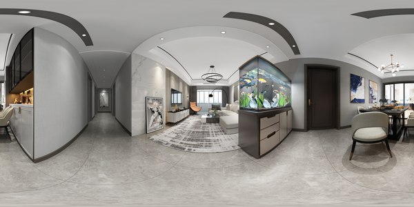 modelo 3d Modern Guest Restaurant Panoramic Model - TurboSquid 2056191