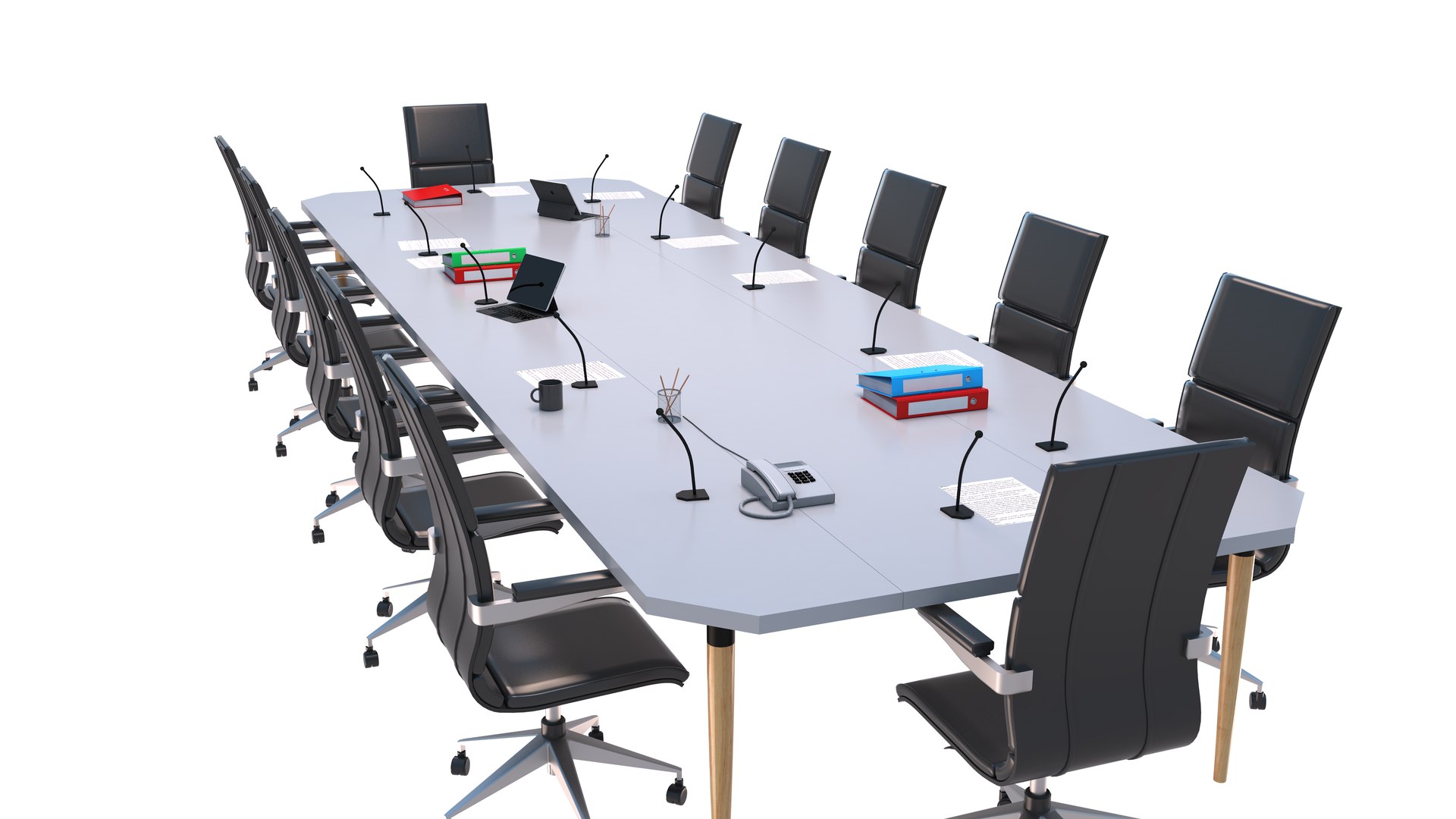 Conference Table 2 model - TurboSquid 1909370