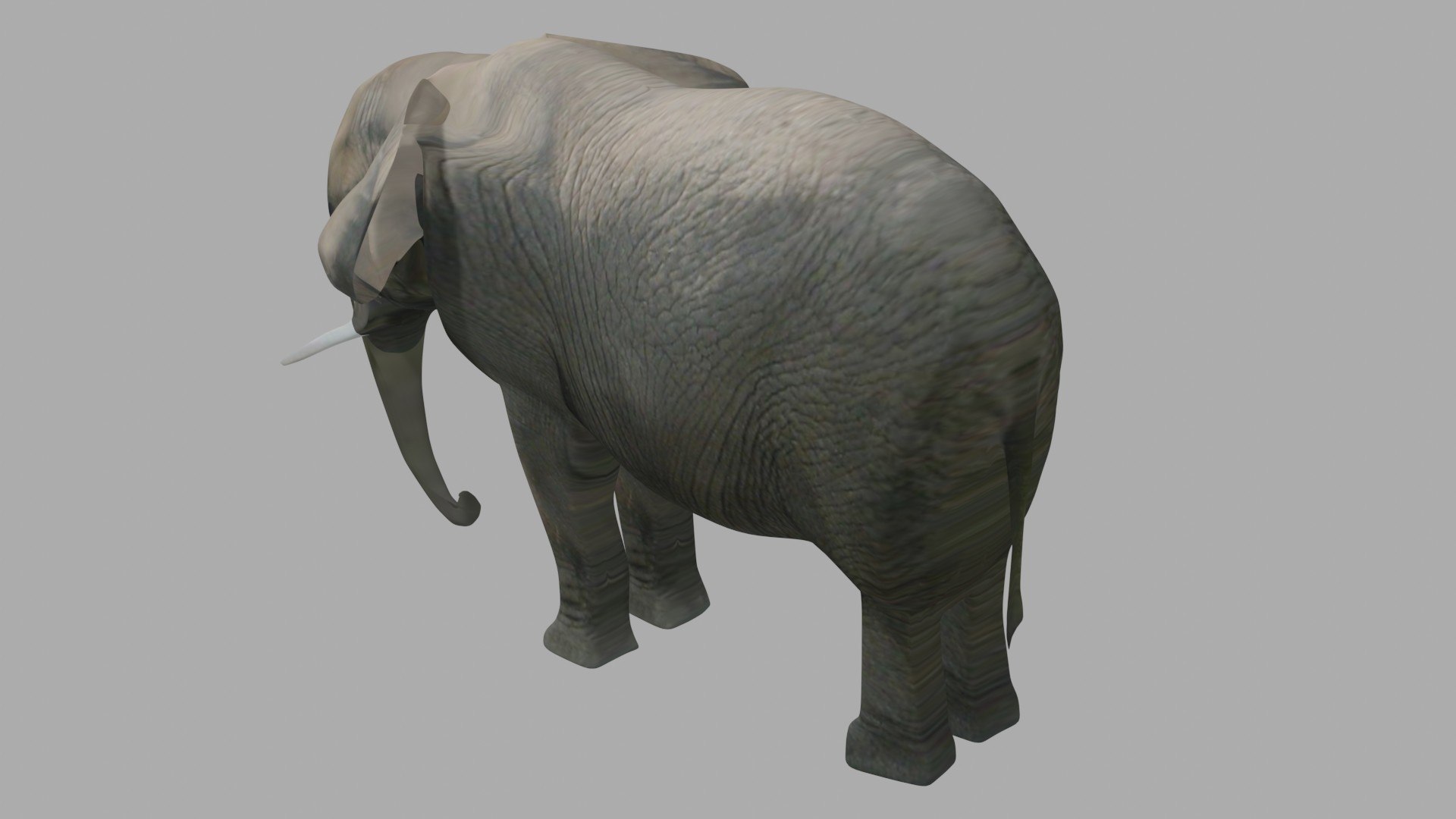 3D Elephant OBJ Model - TurboSquid 2064086