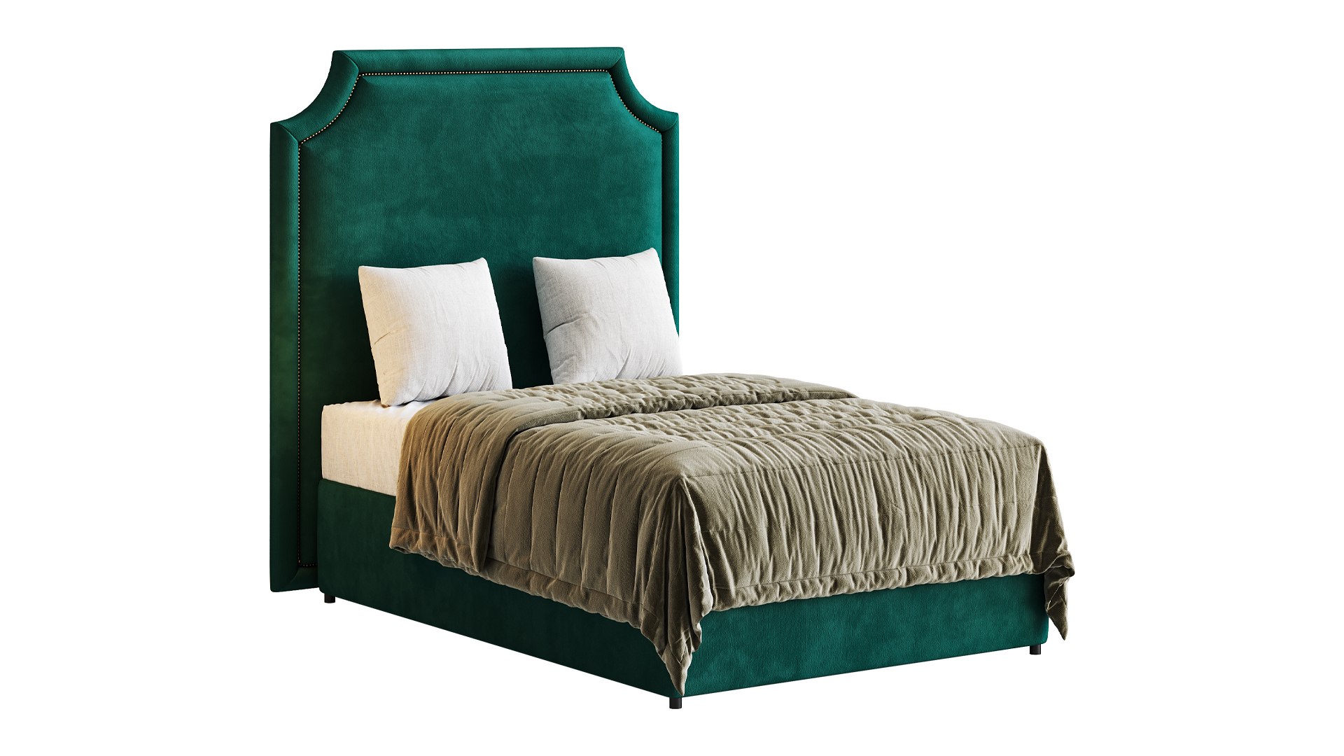 Rachel Bed - Double Model - TurboSquid 2296259