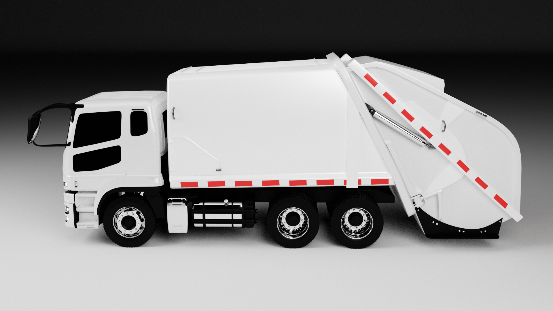 3D model Garbage Truck - TurboSquid 1811640