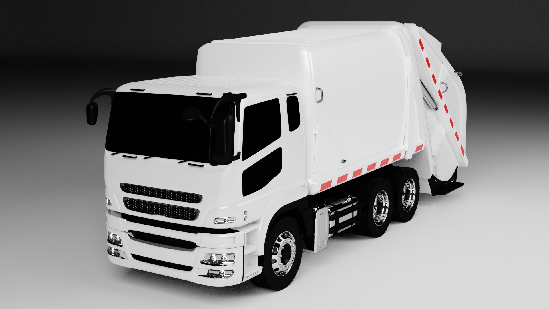 3D Model Garbage Truck - TurboSquid 1811640