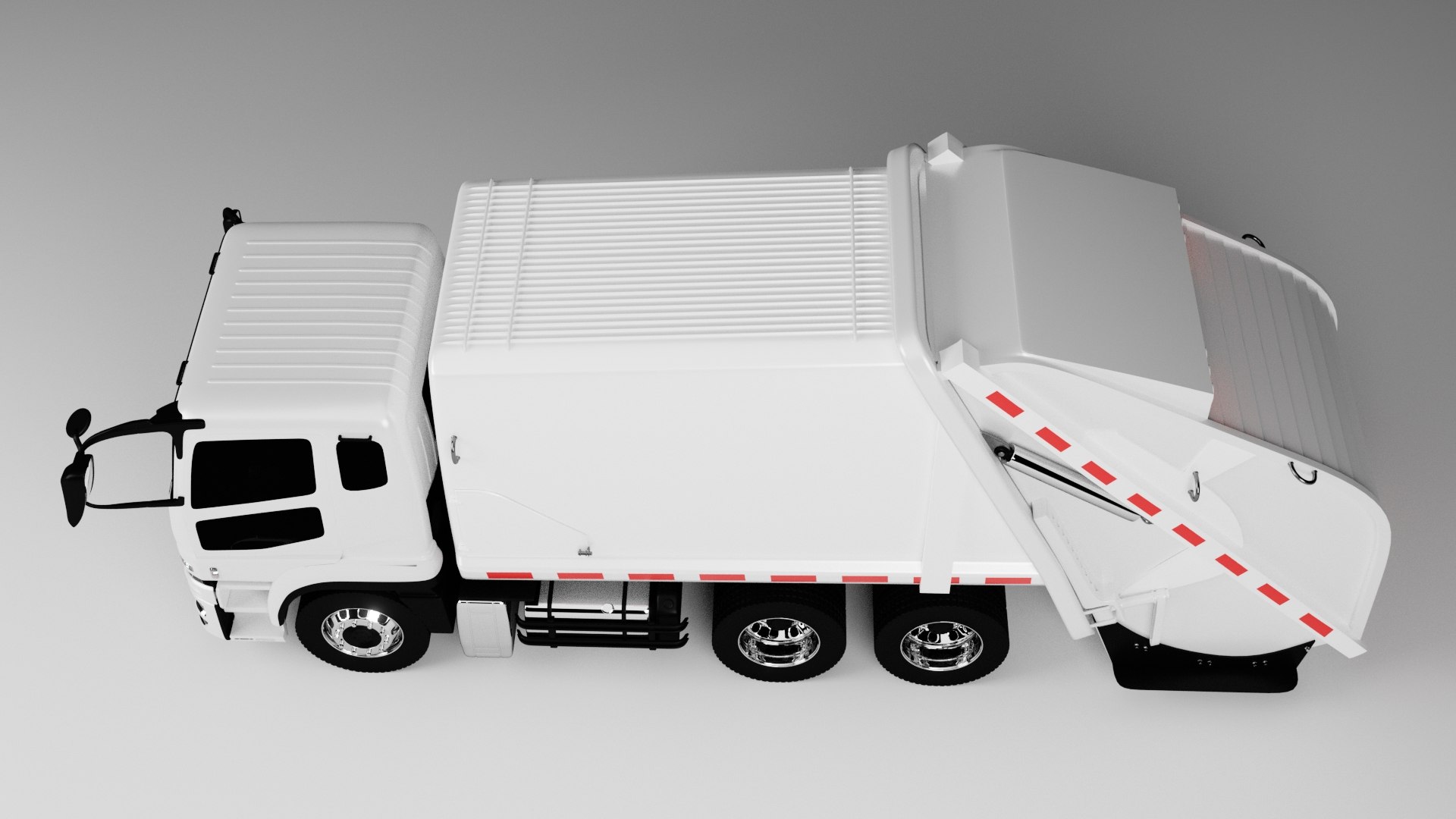 3D Model Garbage Truck - TurboSquid 1811640