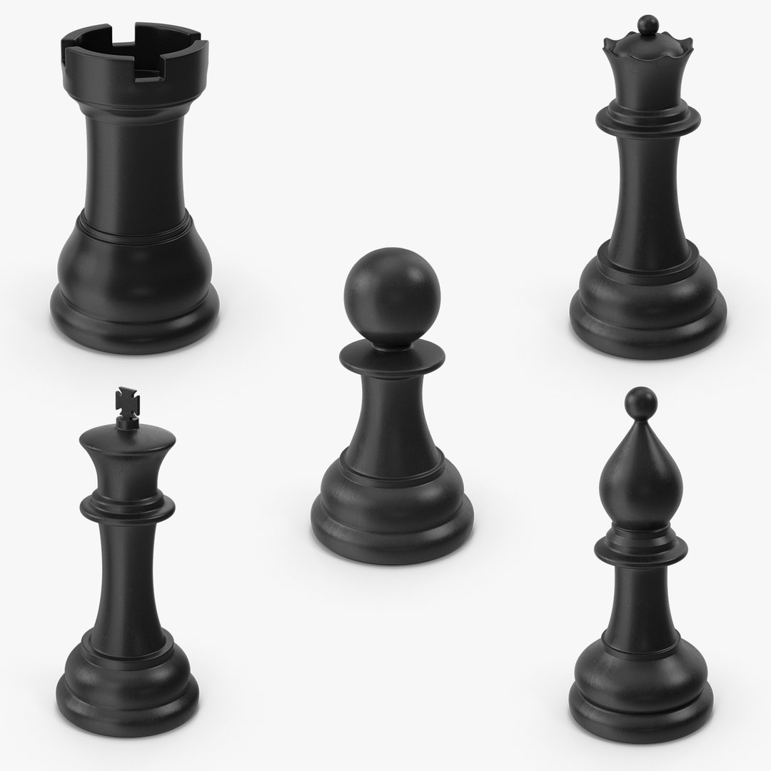 3D Chess Pieces model - TurboSquid 2144921