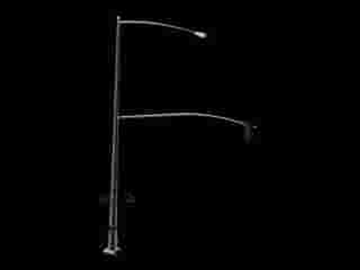 Free Signal Street Lamp 3d Model