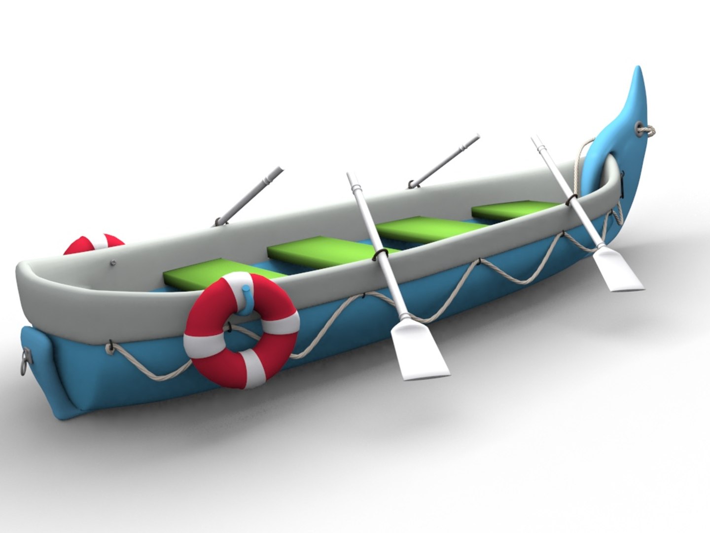 3D rubber boat model - TurboSquid 1318471